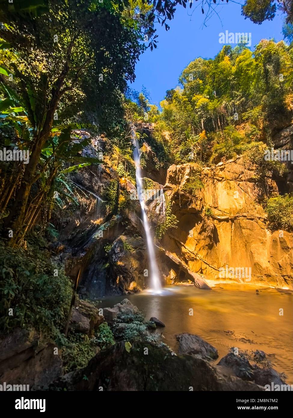 Mork fa waterfall hi-res stock photography and images - Alamy