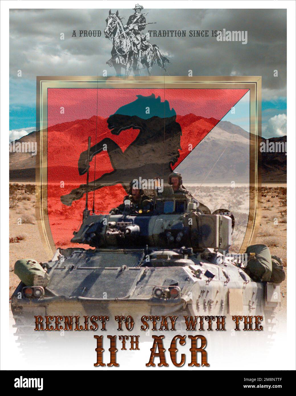 National Training Center, Fort Irwin, California, poster: 11th Advanced ...