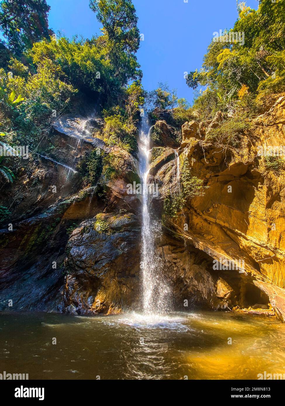 Mork fa waterfall hi-res stock photography and images - Alamy