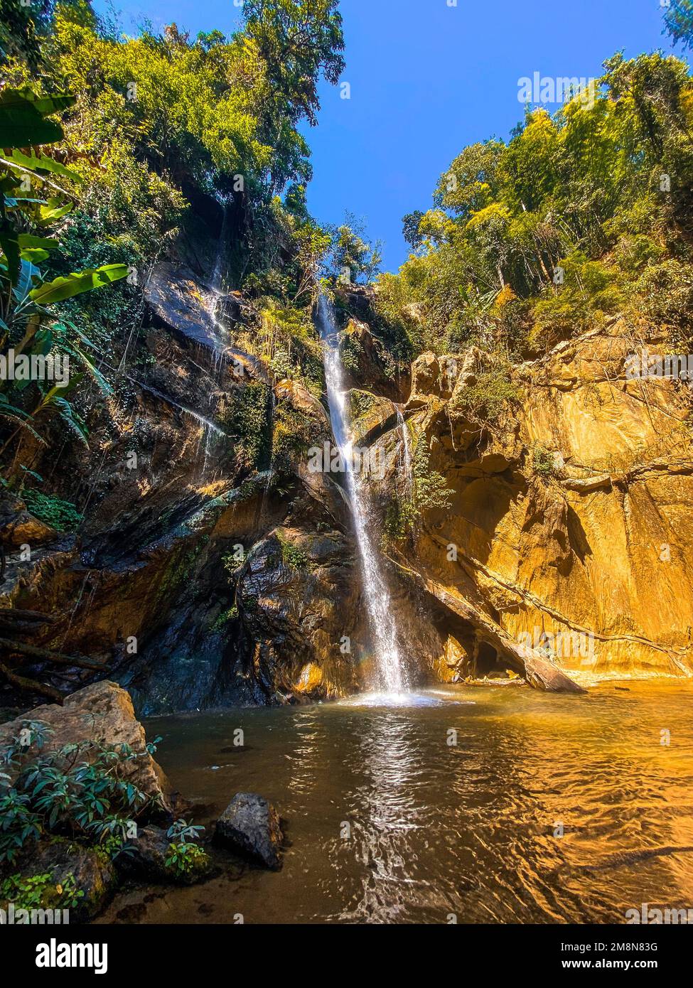 Mork fa waterfall hi-res stock photography and images - Alamy