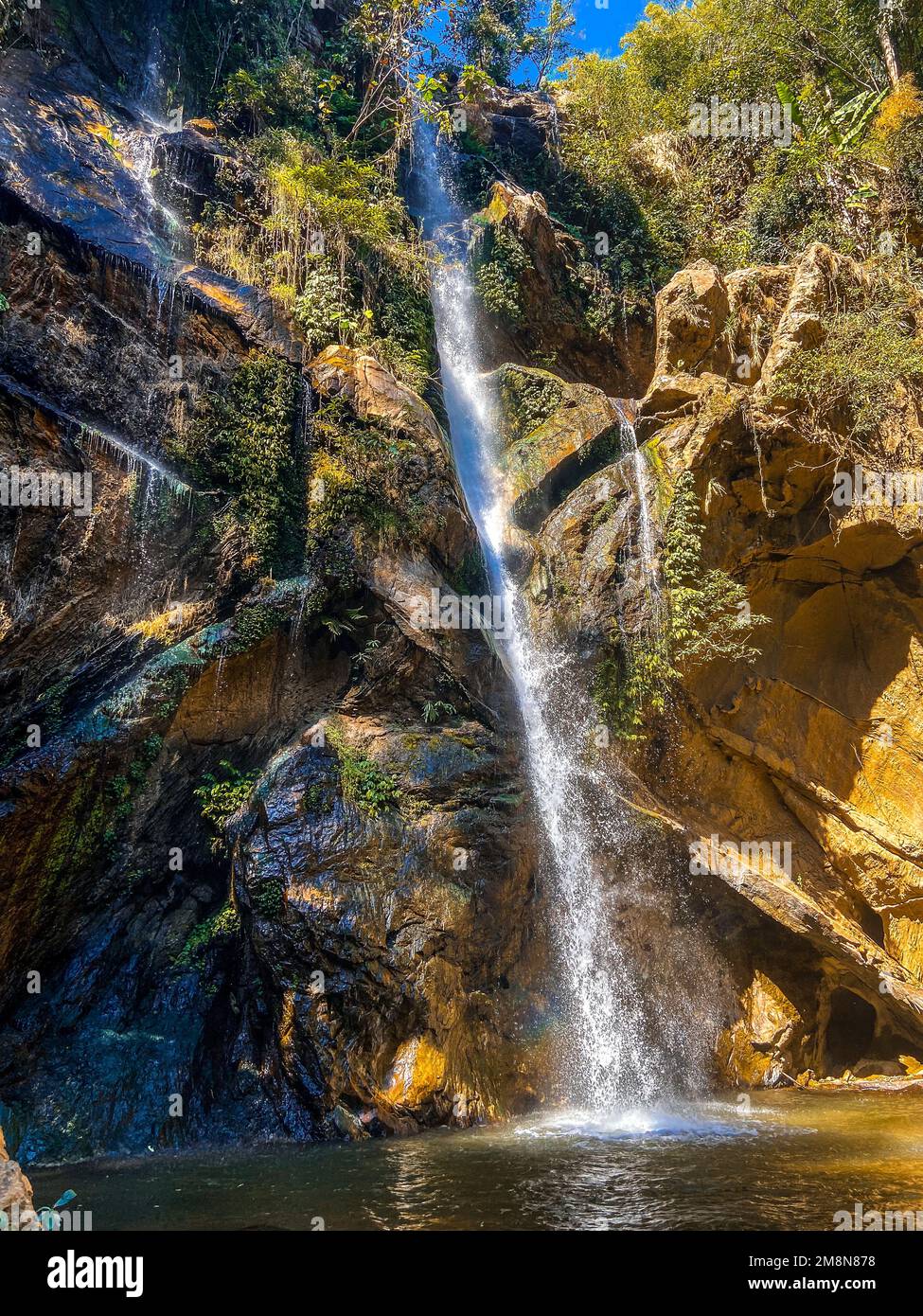 Mork fa waterfall hi-res stock photography and images - Alamy