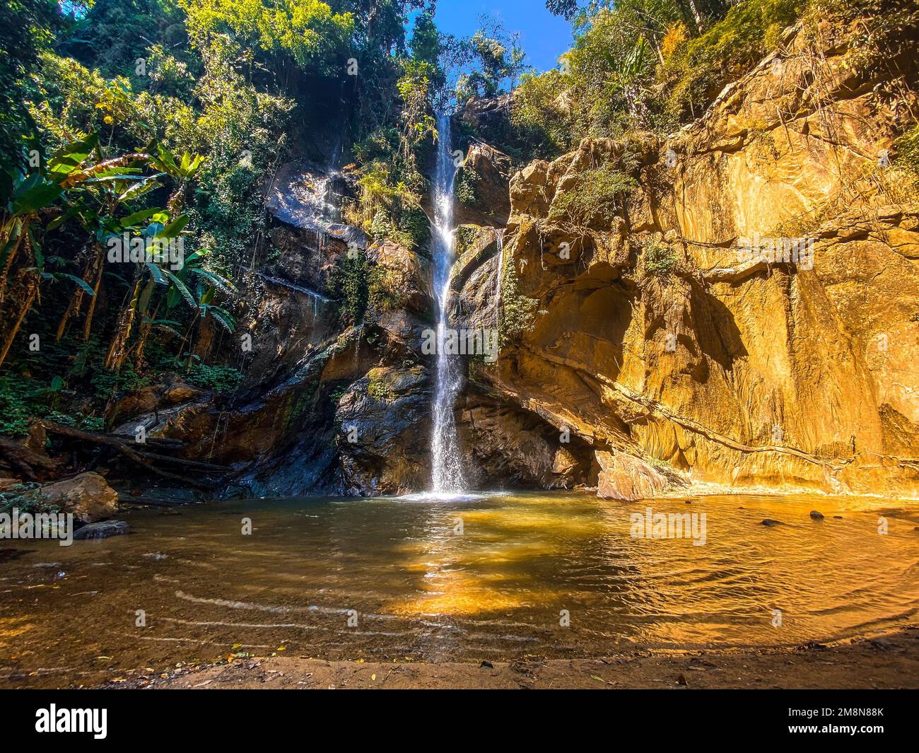 Mork fa waterfall hi-res stock photography and images - Alamy
