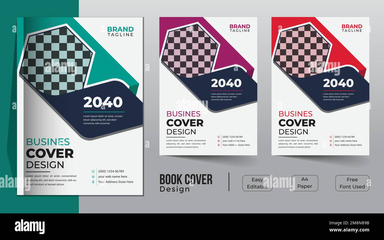 Book Cover Page Design Template