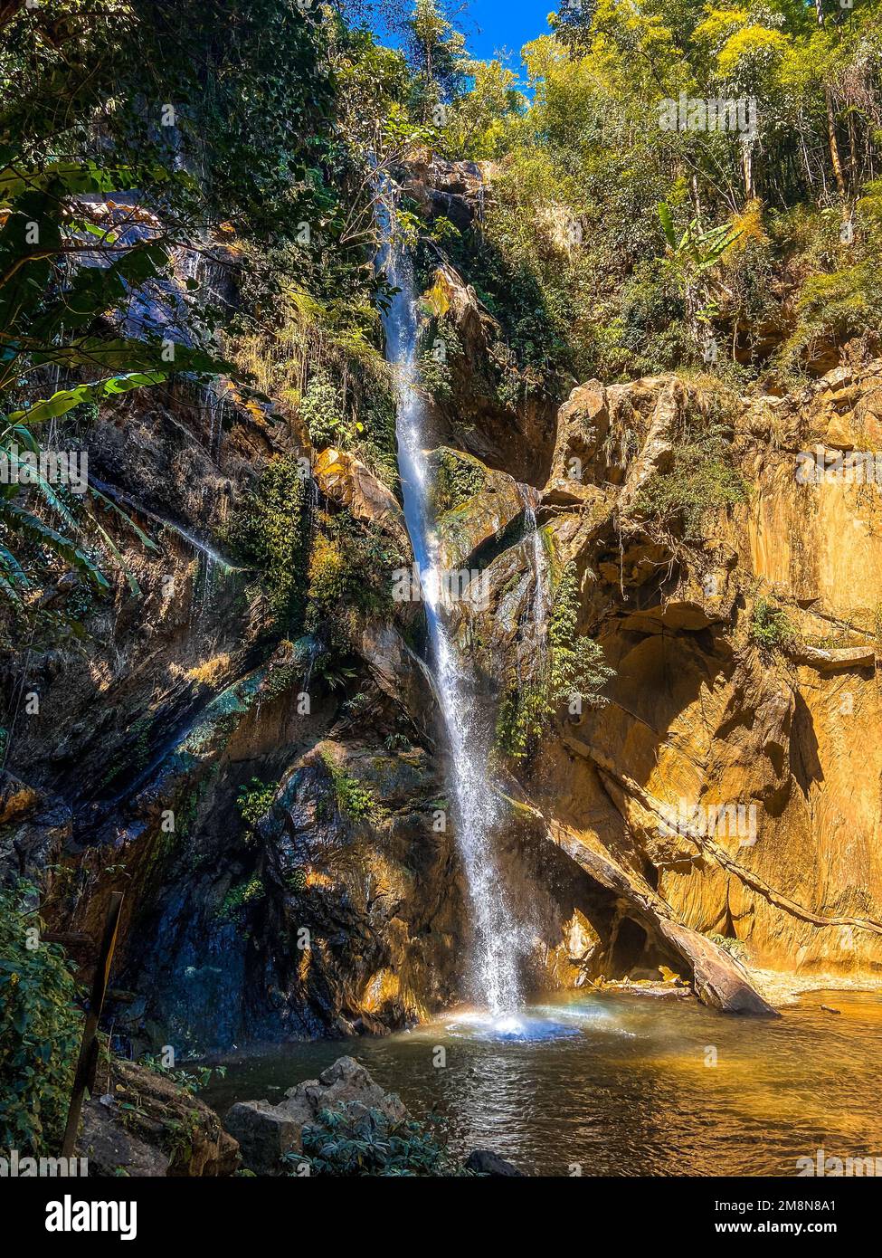 Mork fa waterfall hi-res stock photography and images - Alamy