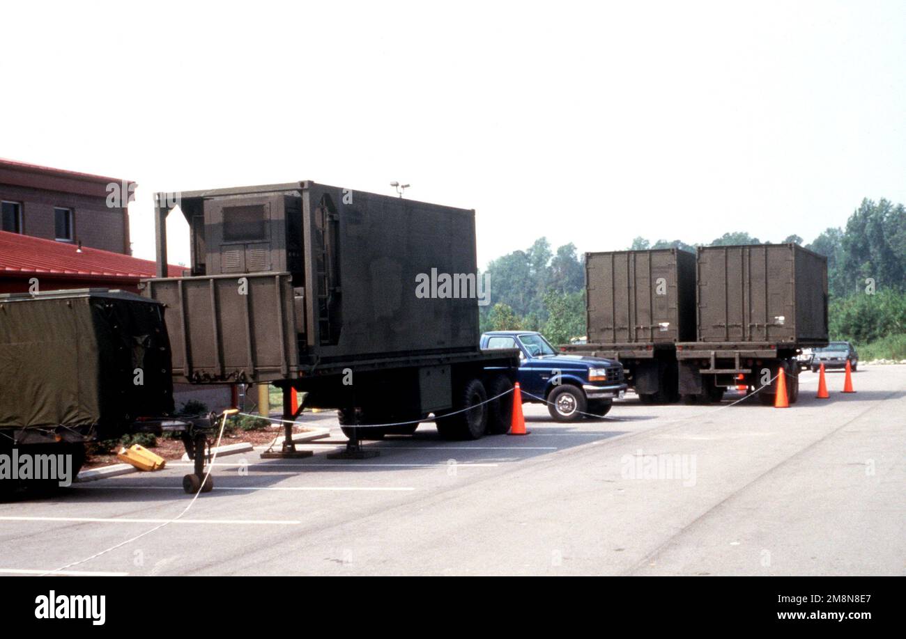 Portable utility trailer hi-res stock photography and images - Alamy