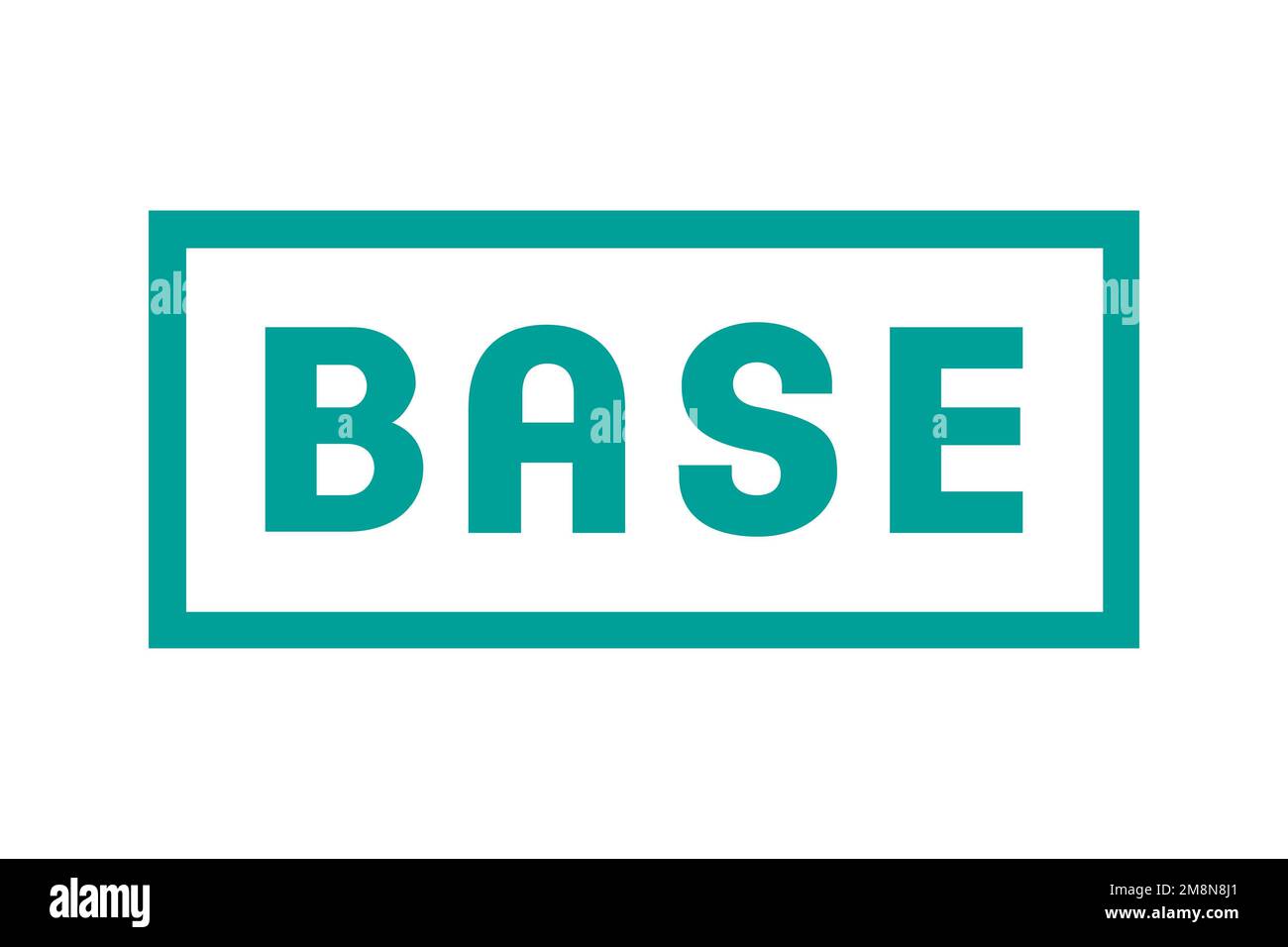 Base mobile telephony provider, Logo, White background Stock Photo - Alamy