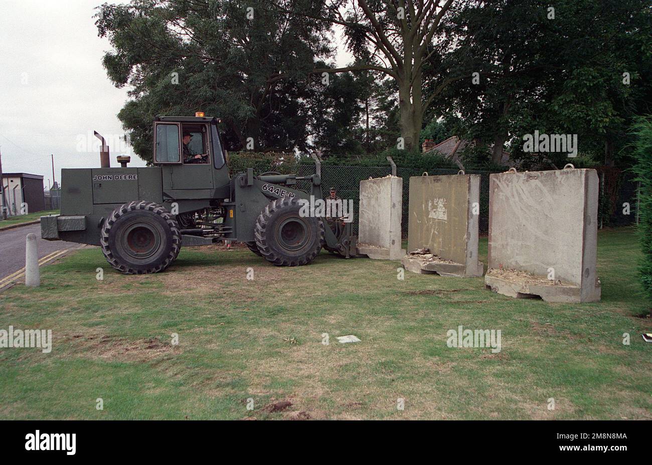 Suffolk County, England. In response to heighten security measures ...