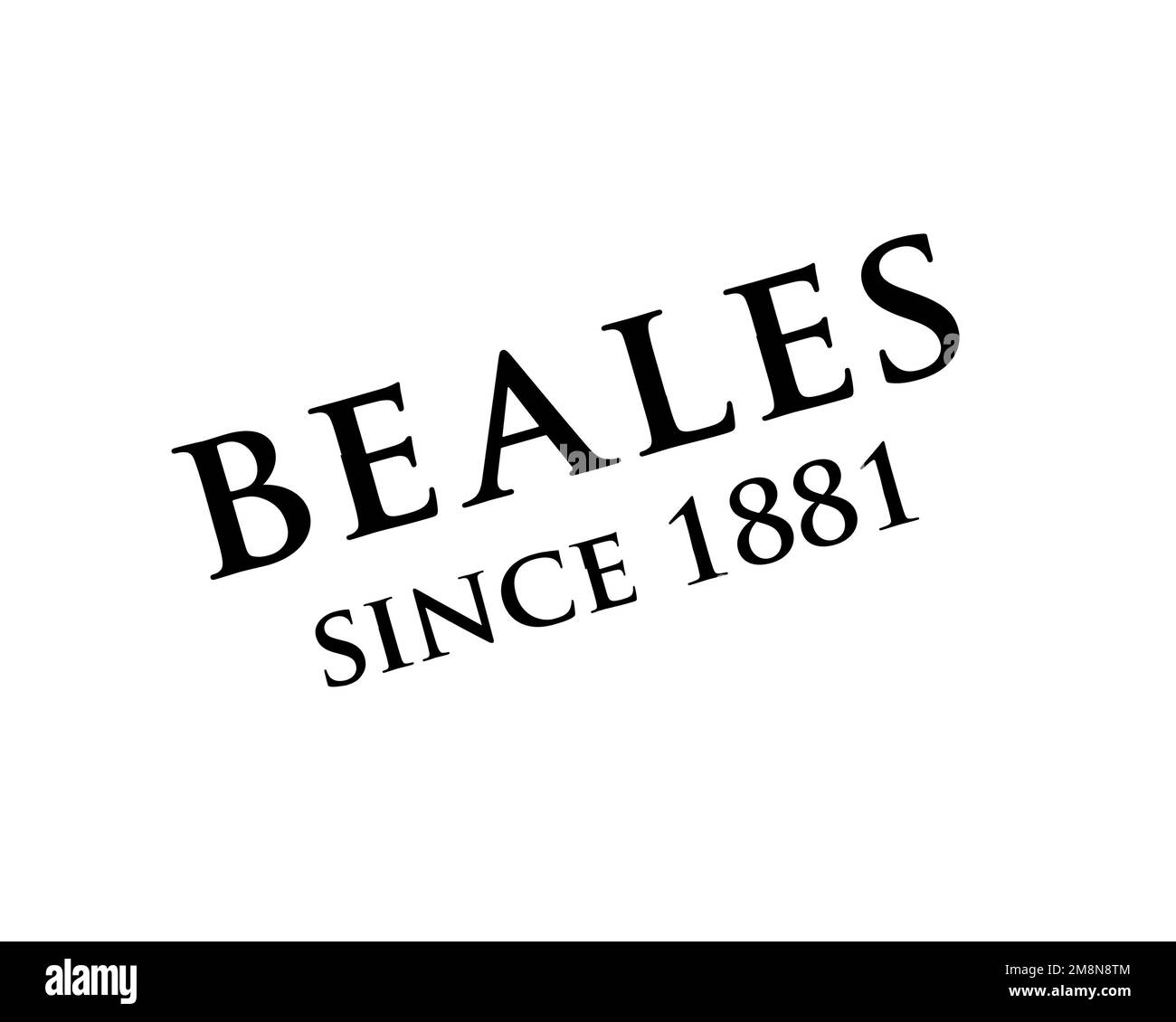 Store name logo Black and White Stock Photos & Images - Alamy