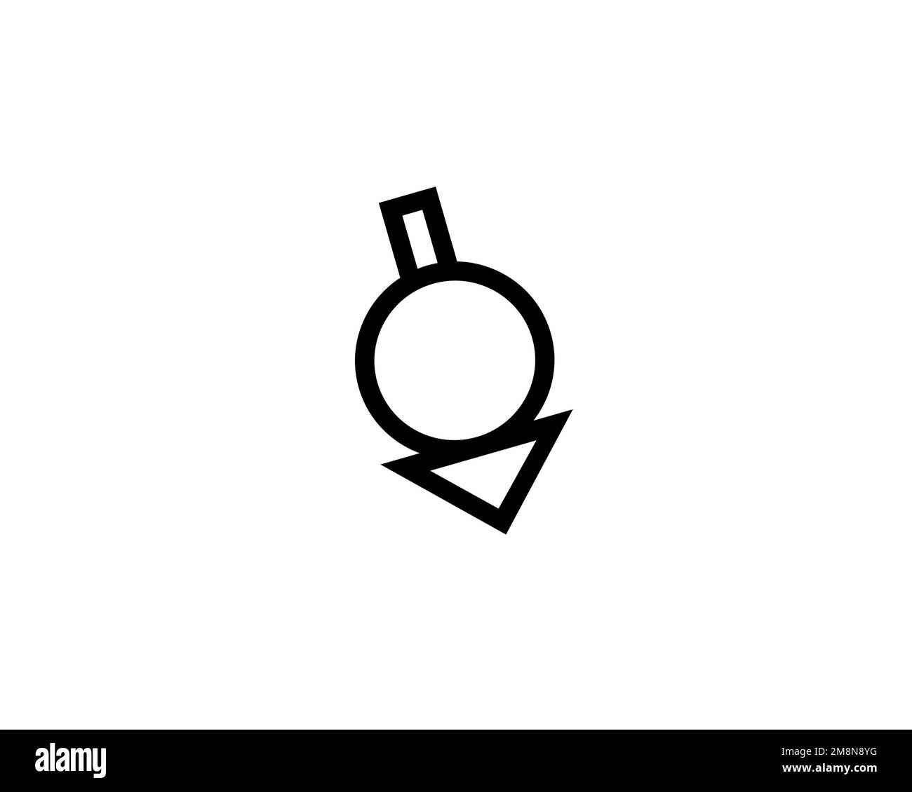 Berliet, rotated logo, white background Stock Photo - Alamy