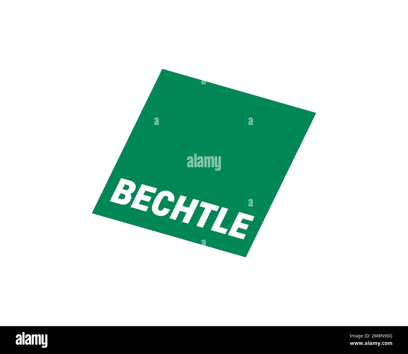 Bechtle, rotated logo, white background B Stock Photo - Alamy