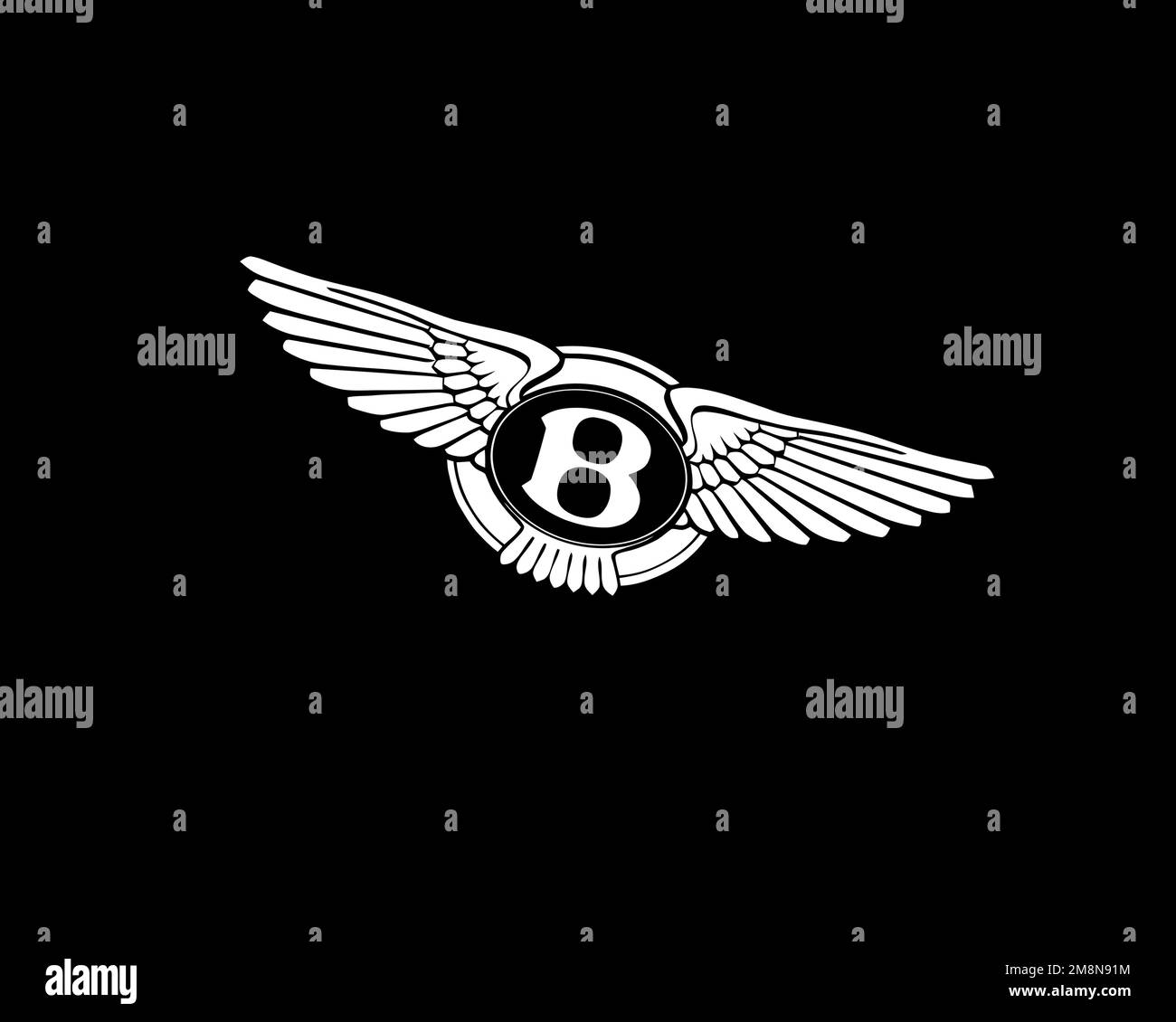 Bentley corporate logo hi-res stock photography and images - Alamy