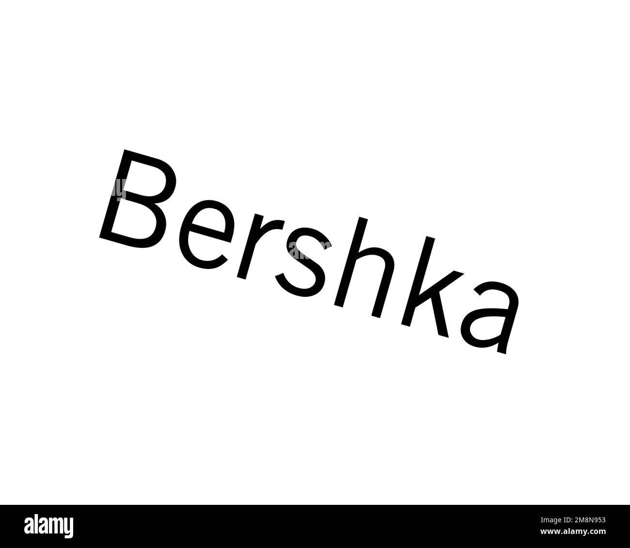Bershka logo brand name hi-res stock photography and images - Alamy