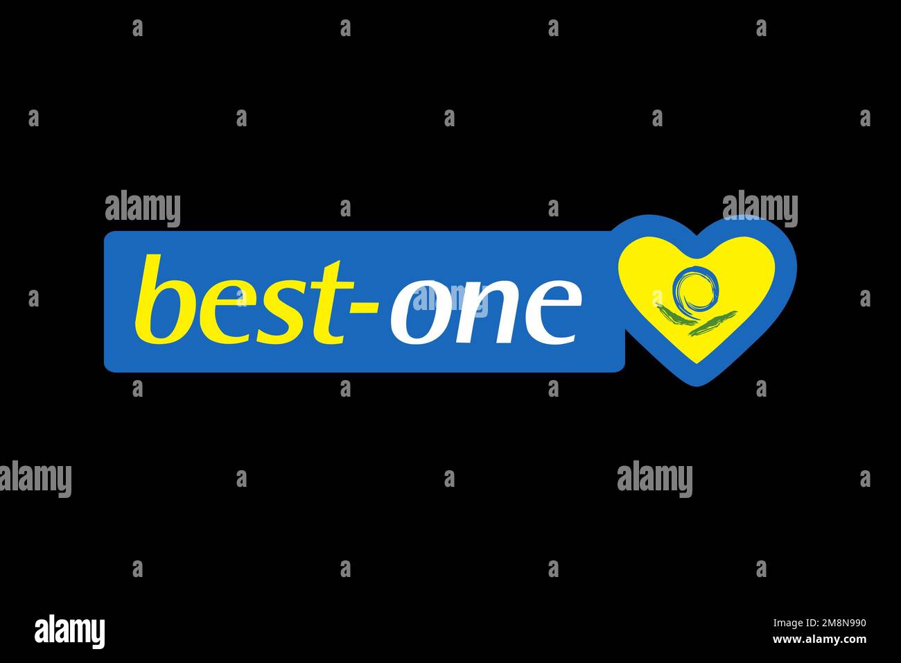 Best one, Logo, Black background Stock Photo - Alamy