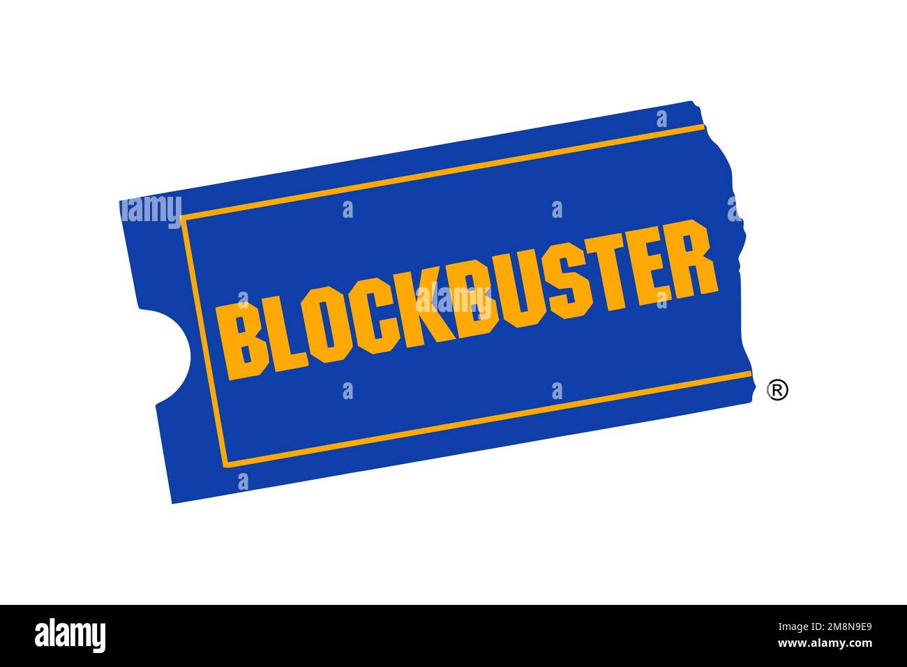 Blockbuster LLC, Logo, White background Stock Photo - Alamy