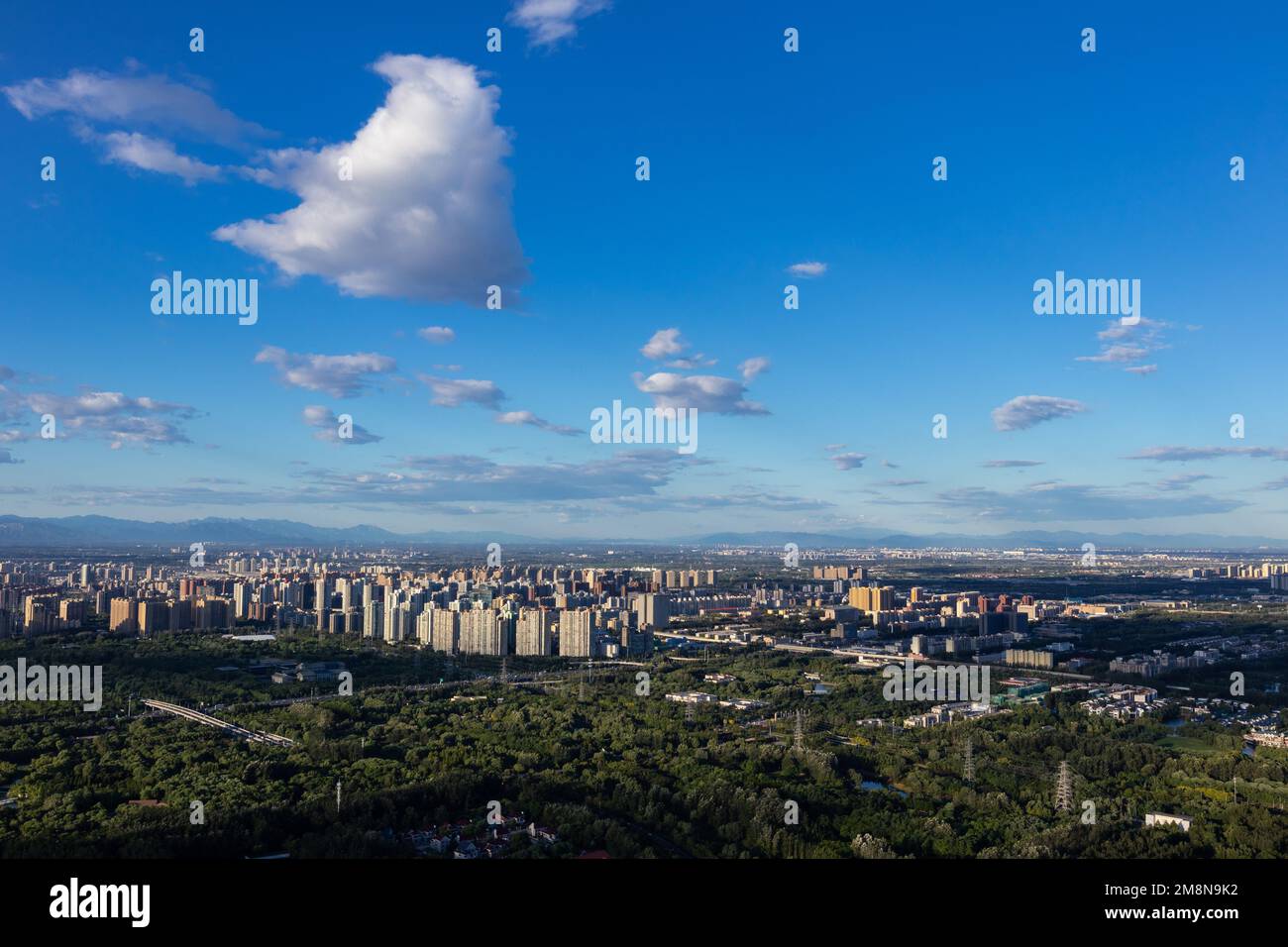 Have a bird's eye view of Beijing Stock Photo - Alamy
