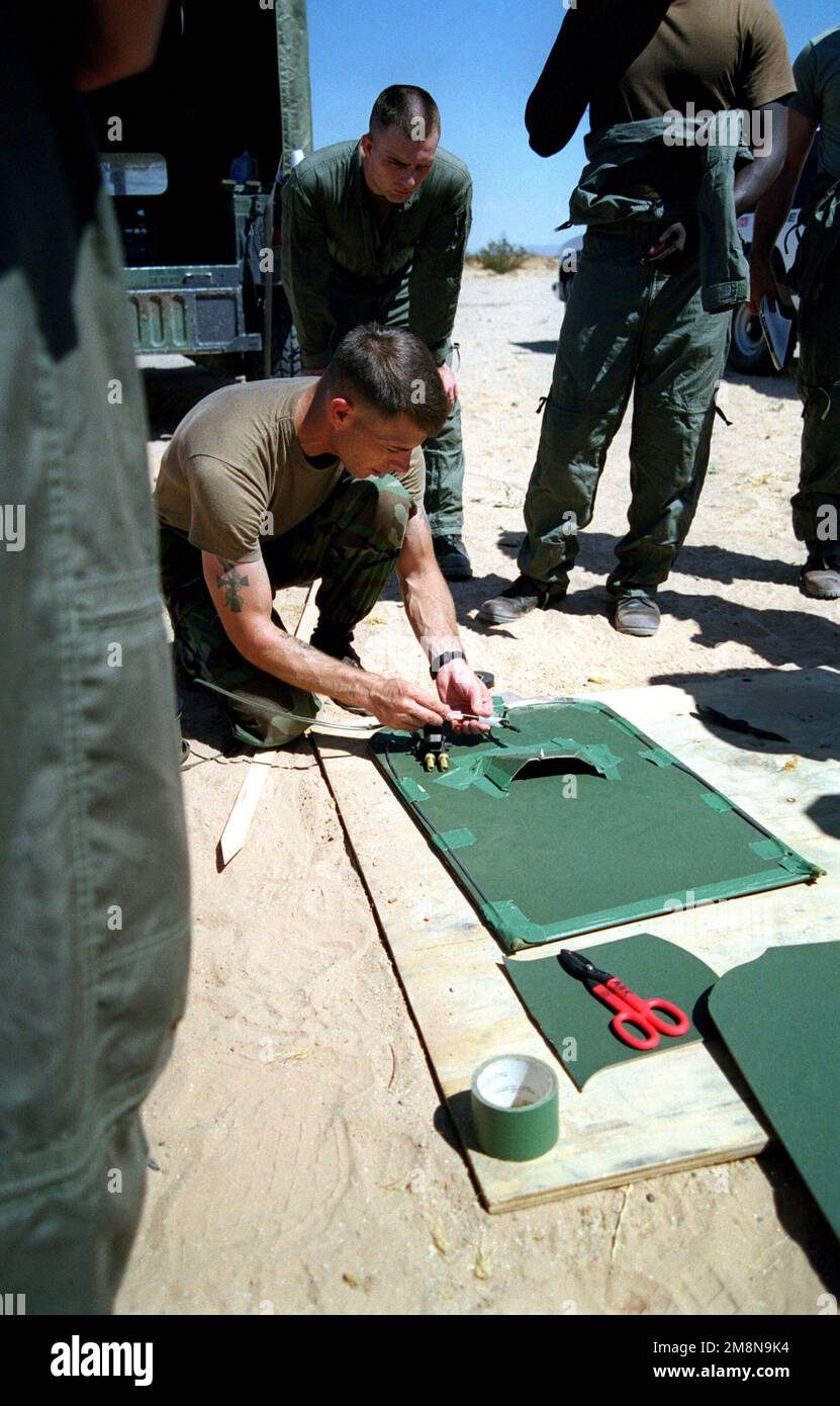 GUNNERY Sergeant Marts from the US Marine Corps Explosive Ordnance ...