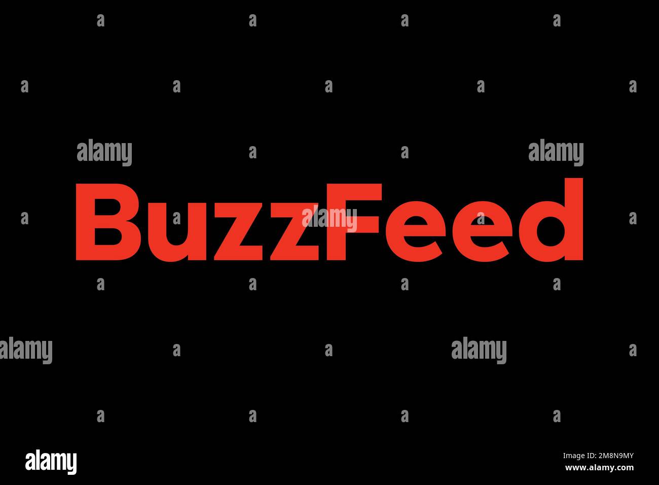 BuzzFeed, Logo, Black background Stock Photo - Alamy