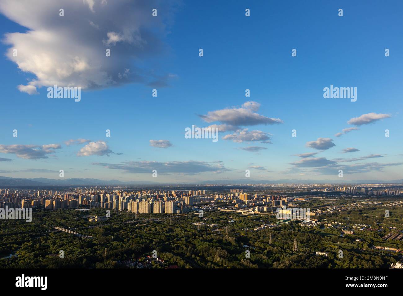 Have a bird's eye view of Beijing Stock Photo - Alamy