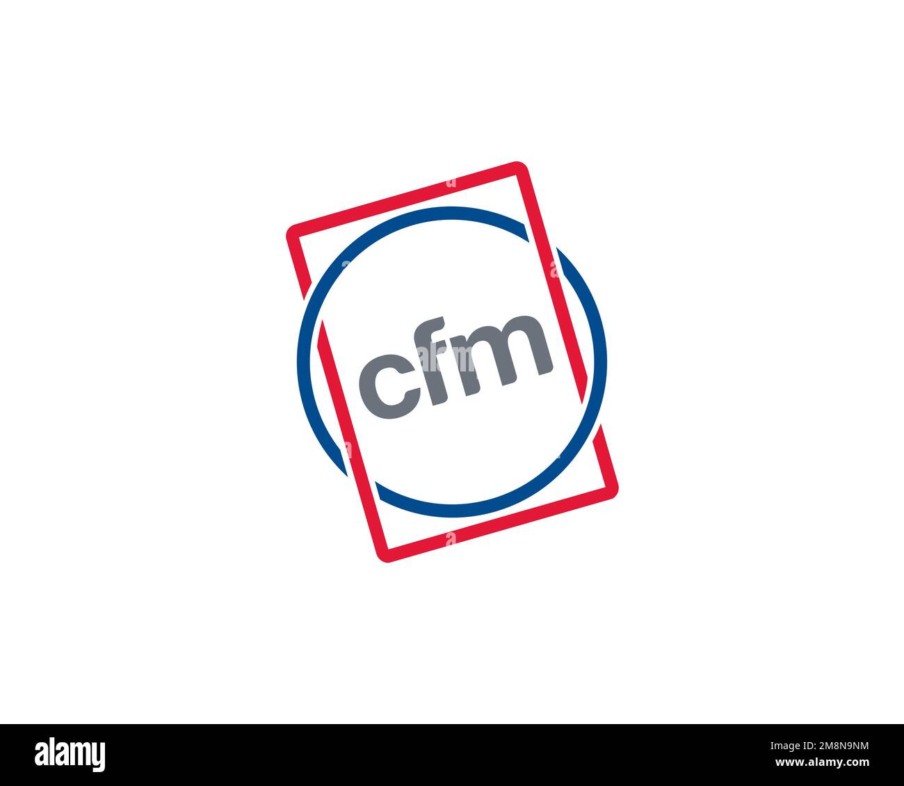 CFM International, rotated logo, white background Stock Photo - Alamy