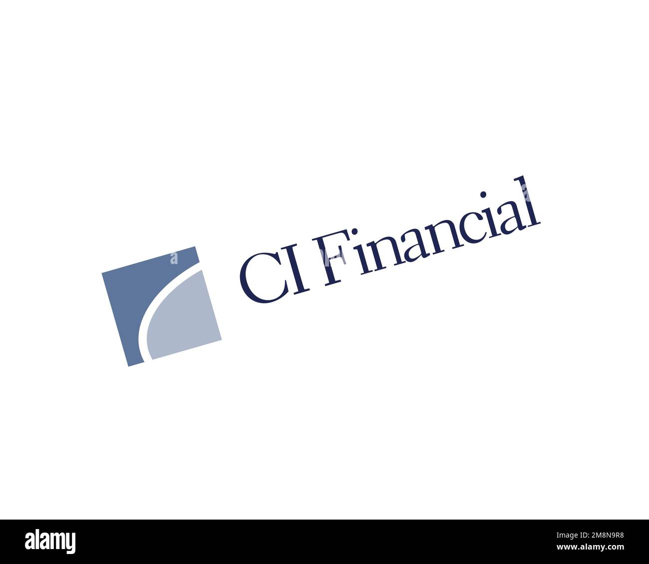 CI Financial, rotated logo, white background Stock Photo - Alamy