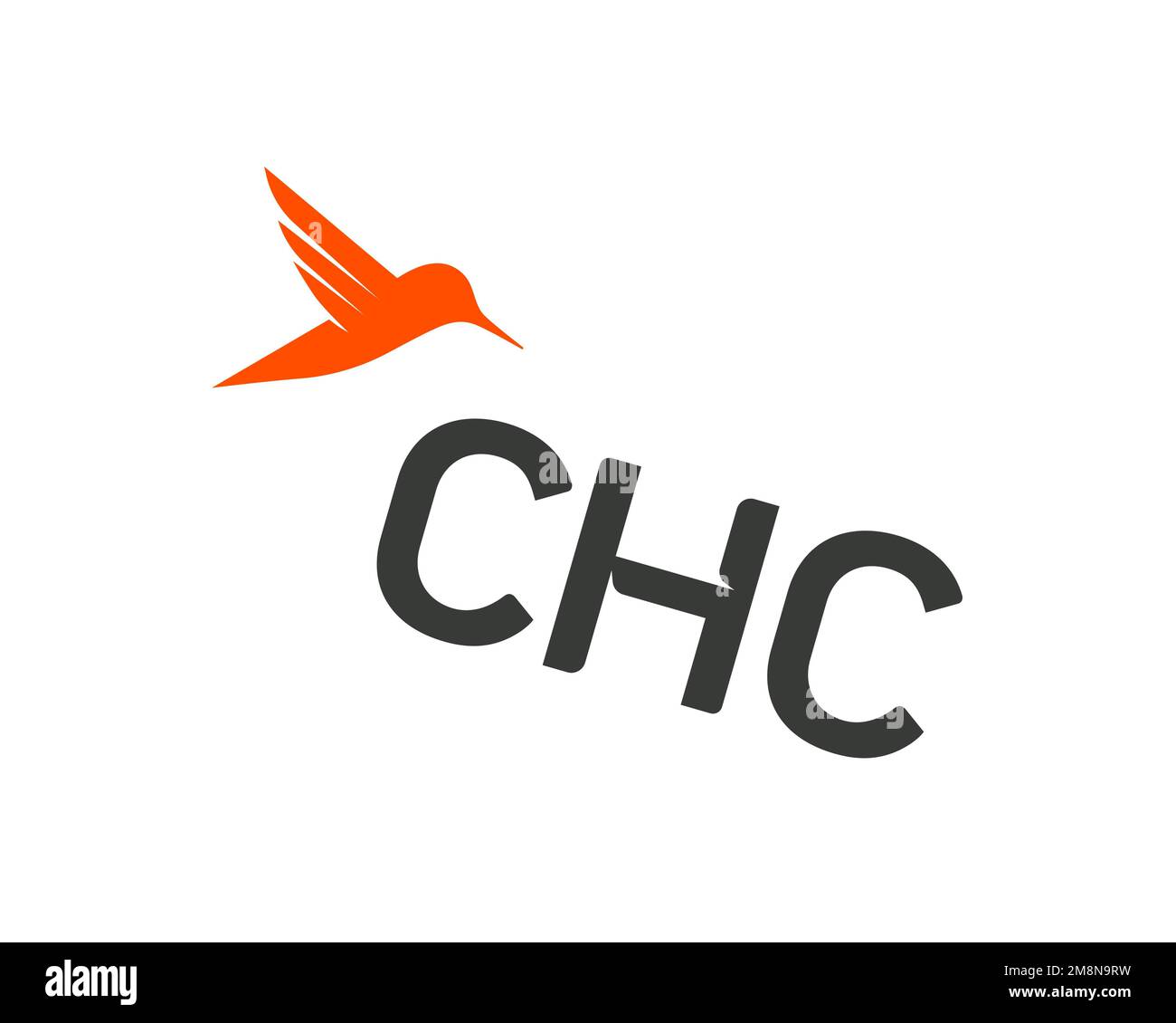 CHC Helicopter, rotated logo, white background B Stock Photo - Alamy