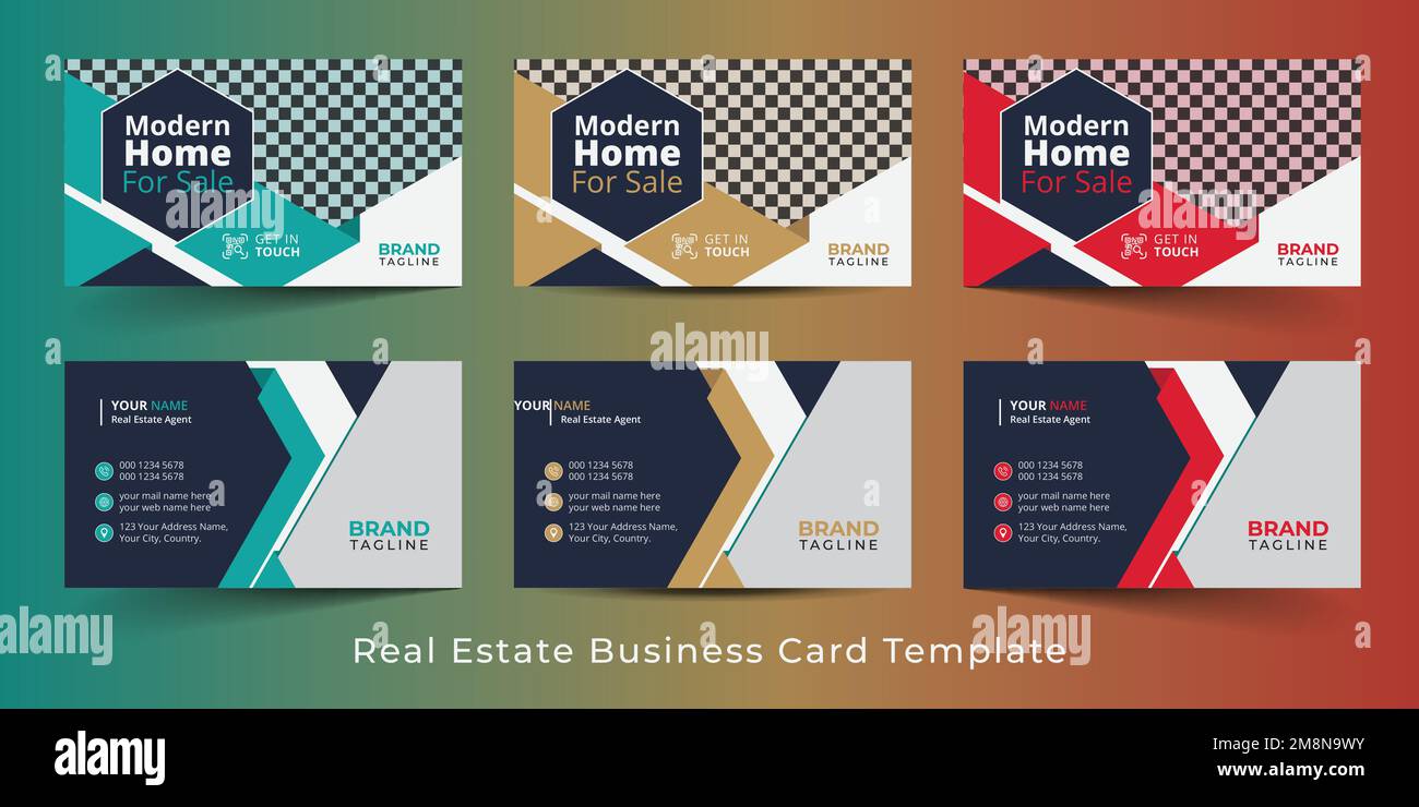 Real estate identity design hi-res stock photography and images - Alamy