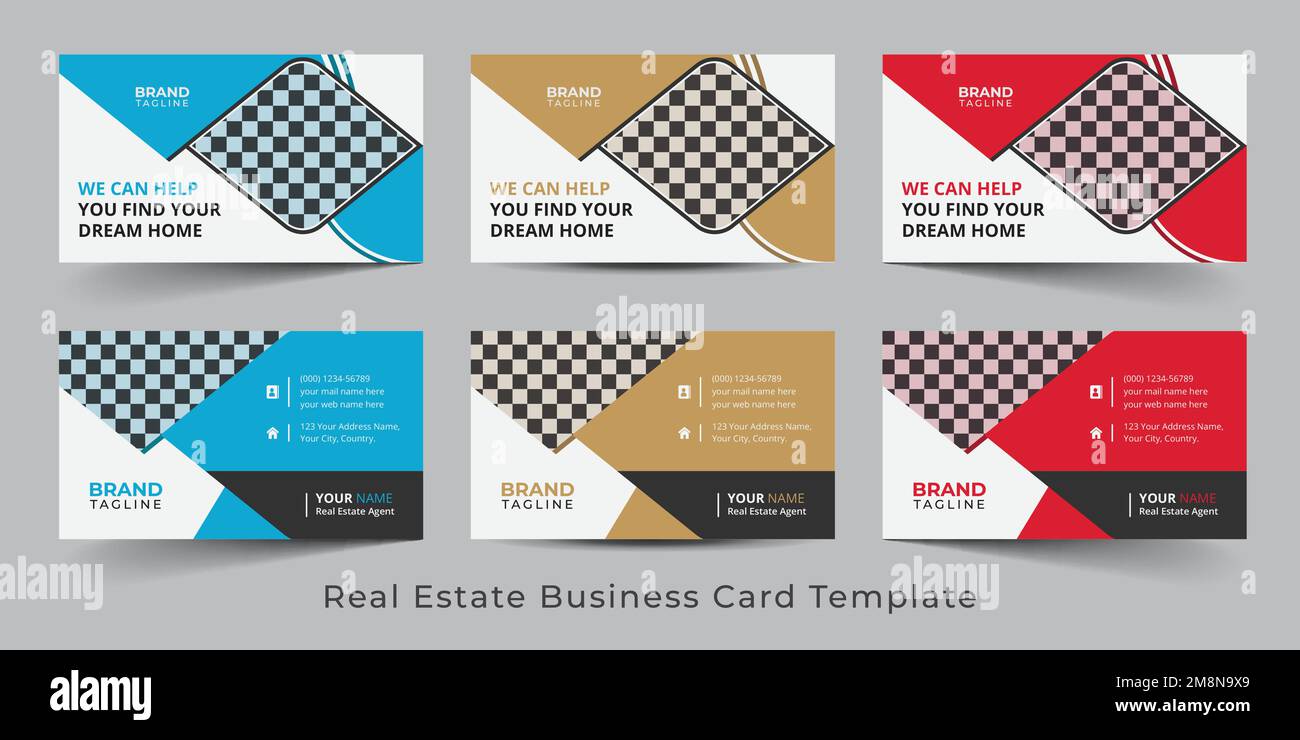 Interior visiting card Stock Vector Images - Alamy