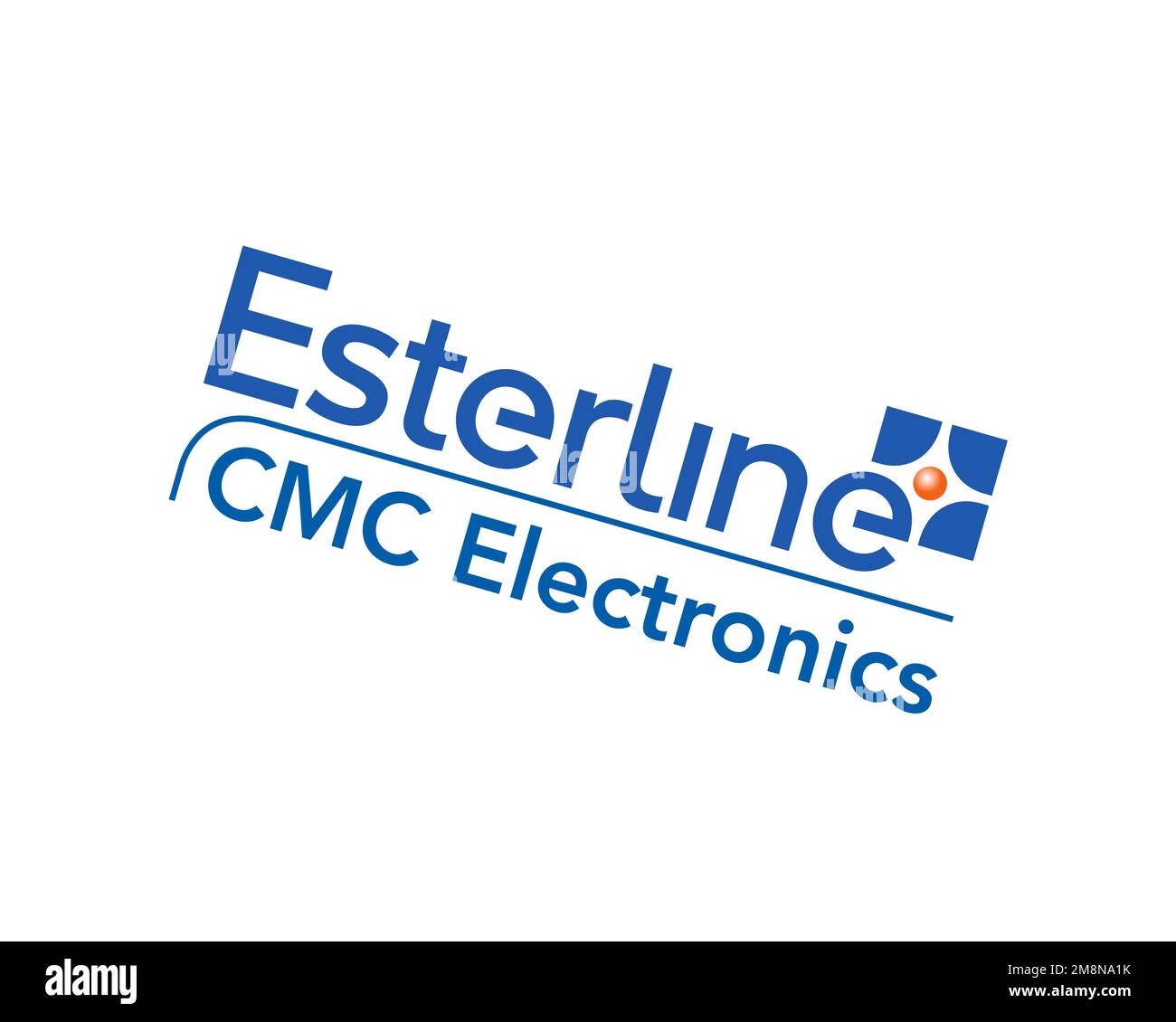 CMC Electronics, rotated logo, white background B Stock Photo - Alamy