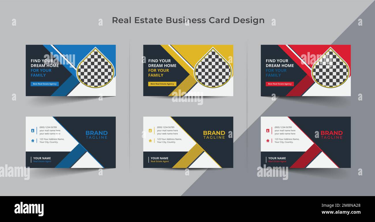 Custom visiting card design hi-res stock photography and images - Alamy