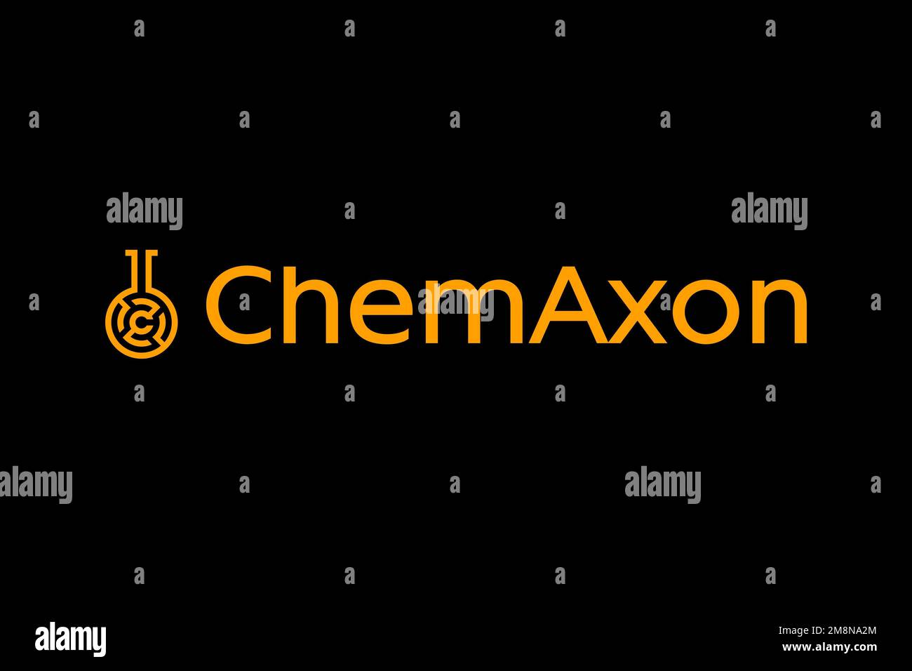 ChemAxon, Logo, Black background Stock Photo - Alamy