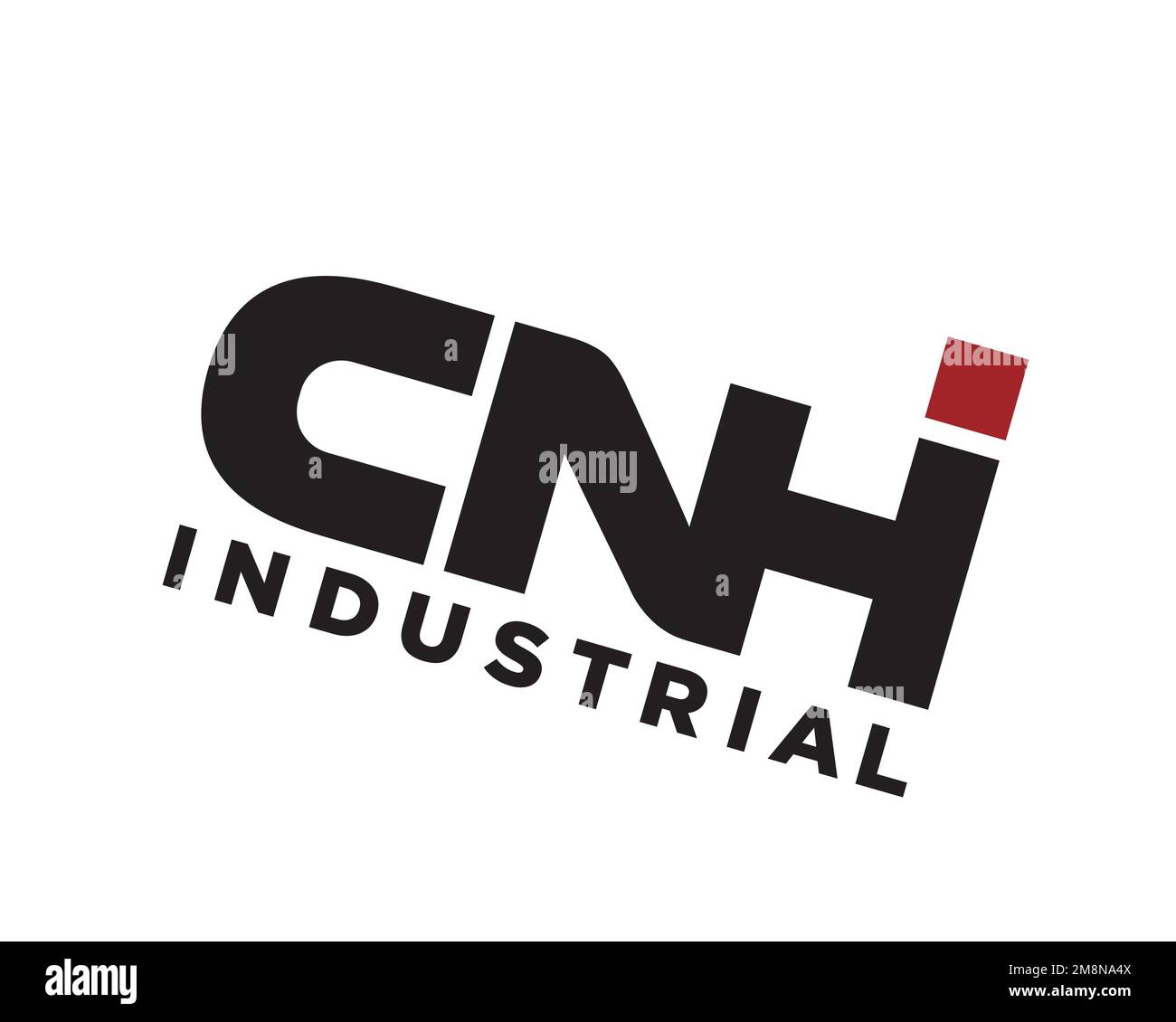 CNH Industrial, rotated logo, white background B Stock Photo - Alamy