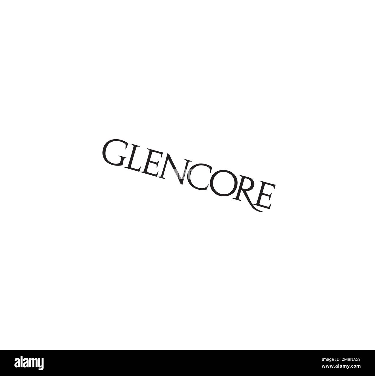 Glencore, rotated logo, white background B Stock Photo - Alamy
