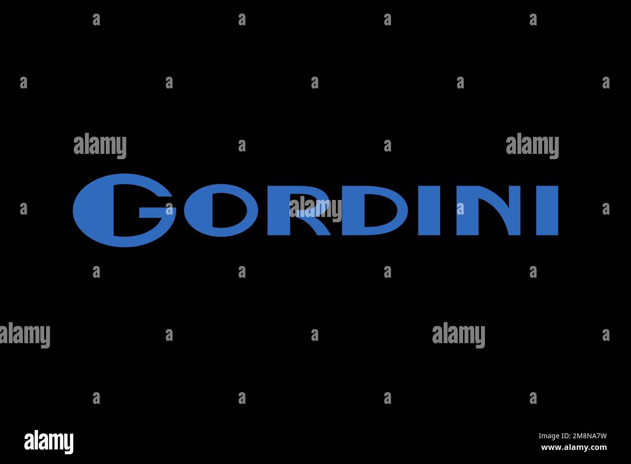 Gordini, Logo, Black background Stock Photo - Alamy
