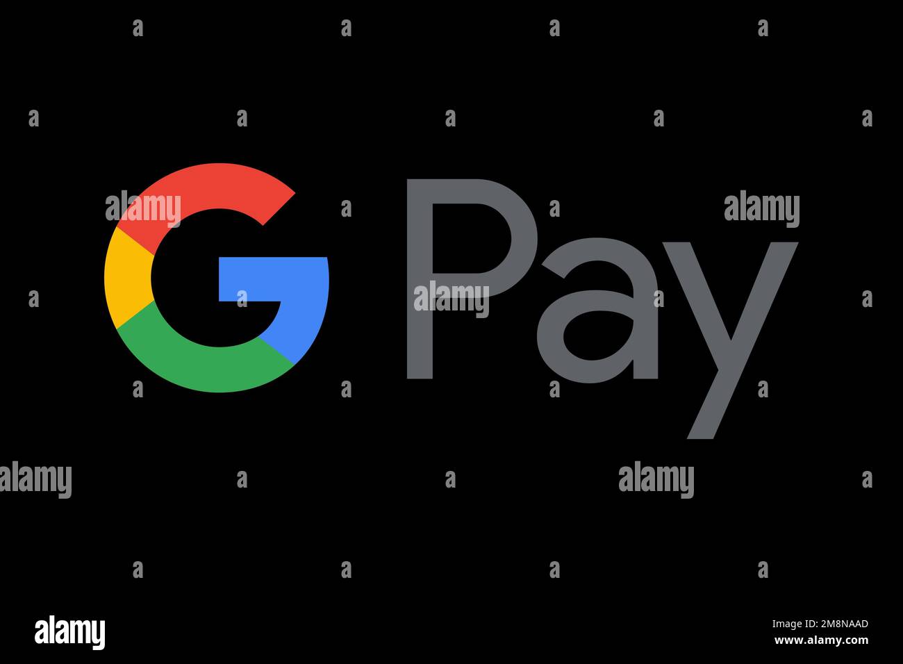 Google Pay, Logo, Black background Stock Photo - Alamy