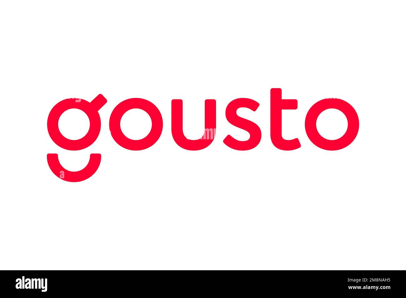 Gousto, Logo, White background Stock Photo - Alamy