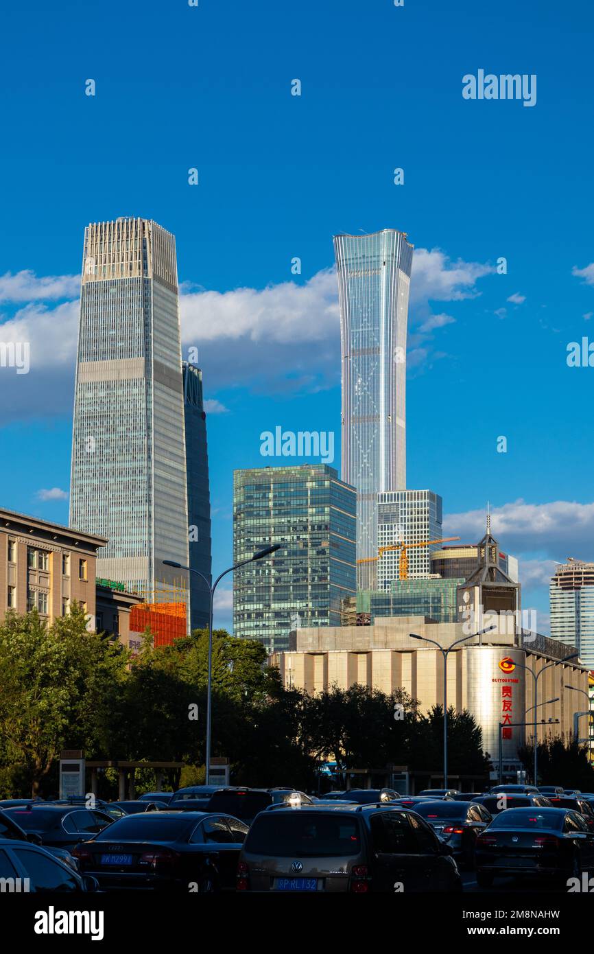 Beijing cbd urban road hi-res stock photography and images - Alamy