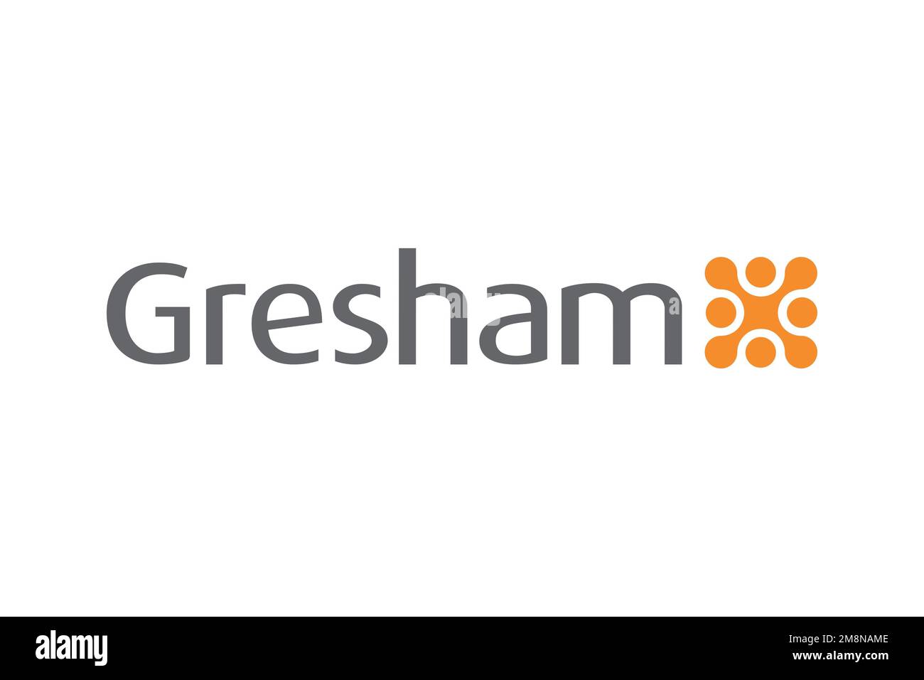 Gresham Technologies plc, Logo, White background Stock Photo - Alamy