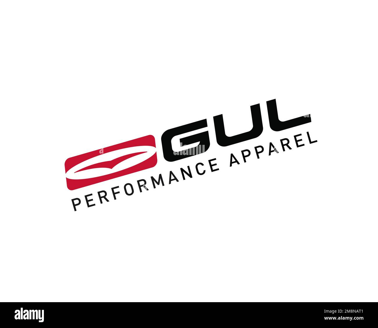 Gul watersports, rotated logo, white background Stock Photo - Alamy