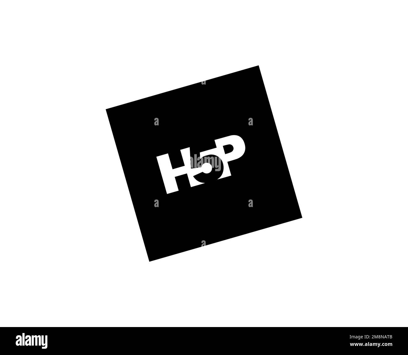 H5P, rotated logo, white background Stock Photo - Alamy