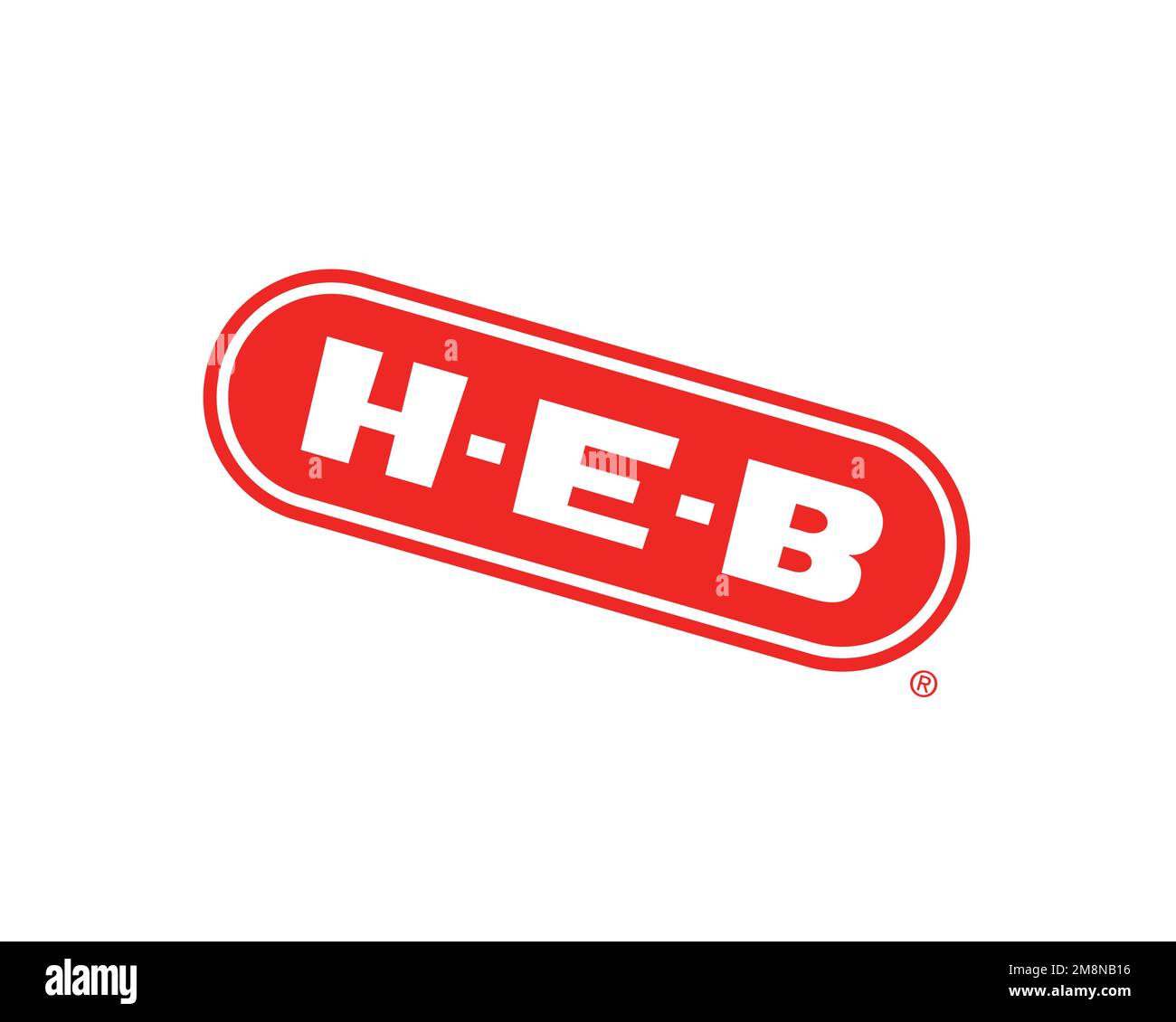 H E B, rotated logo, white background B Stock Photo - Alamy