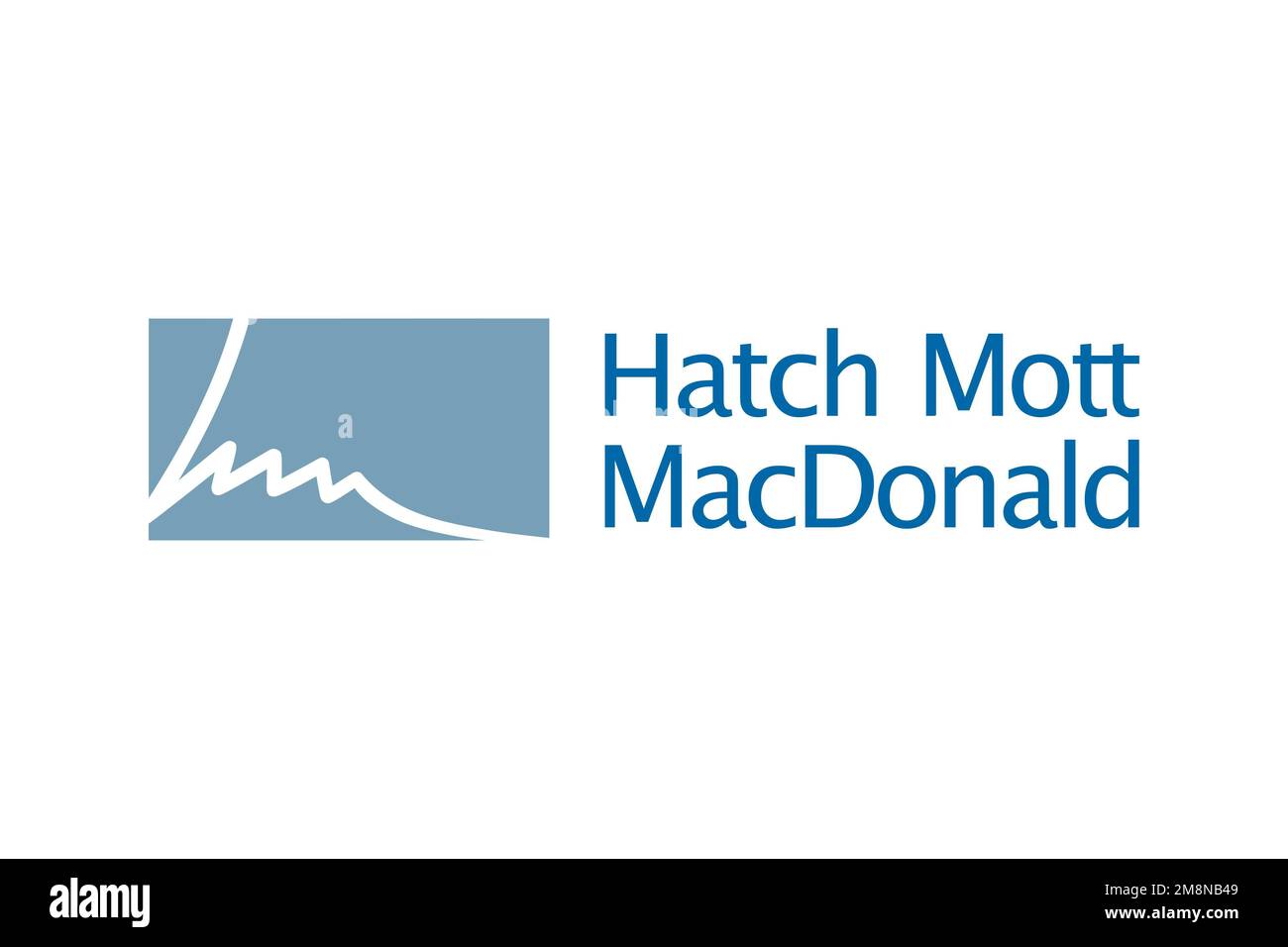 Hatch Mott MacDonald, Logo, White Background Stock Photo - Alamy