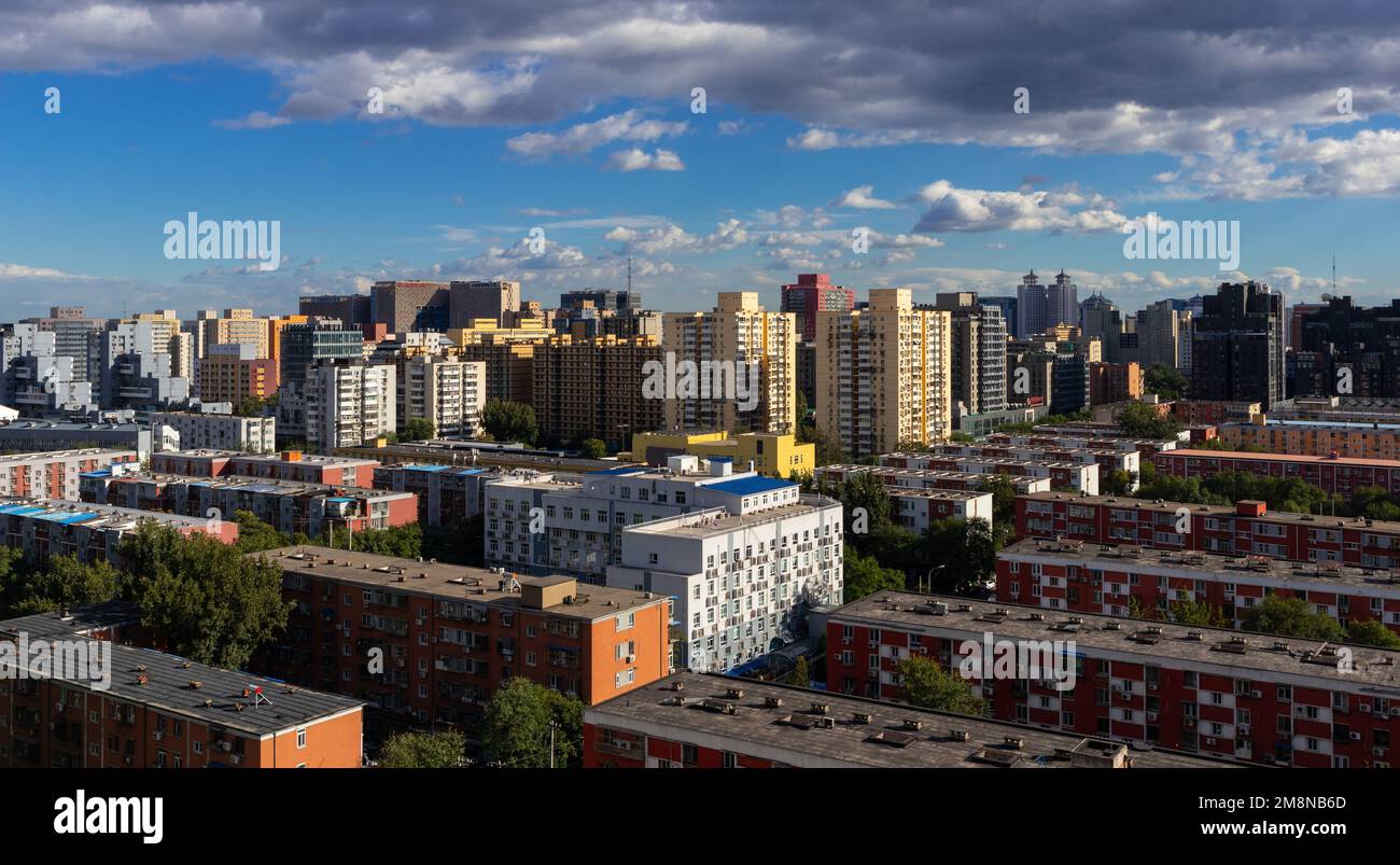 Beijing urban landscape Stock Photo - Alamy