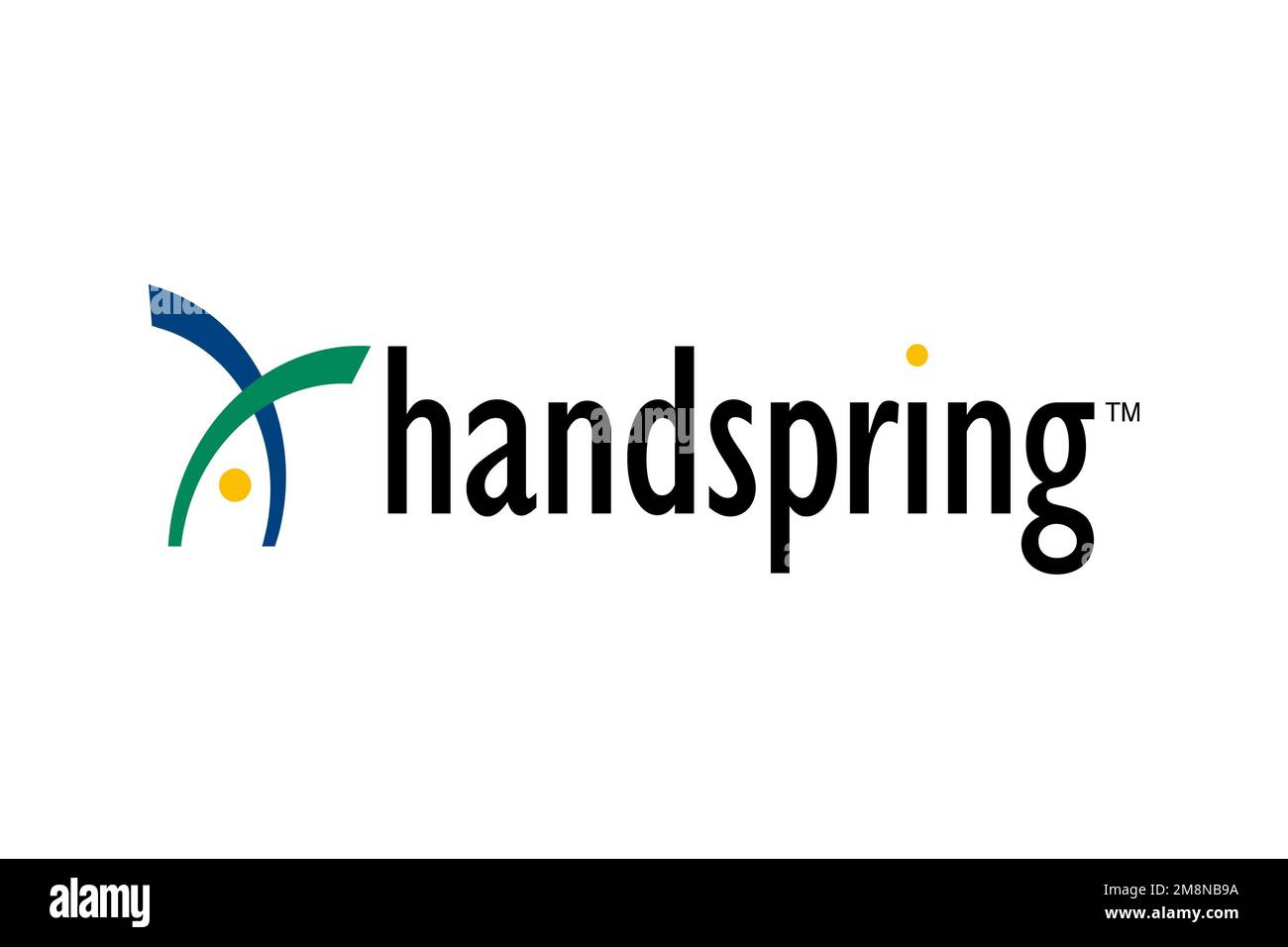 Handspring company, Logo, White background Stock Photo - Alamy