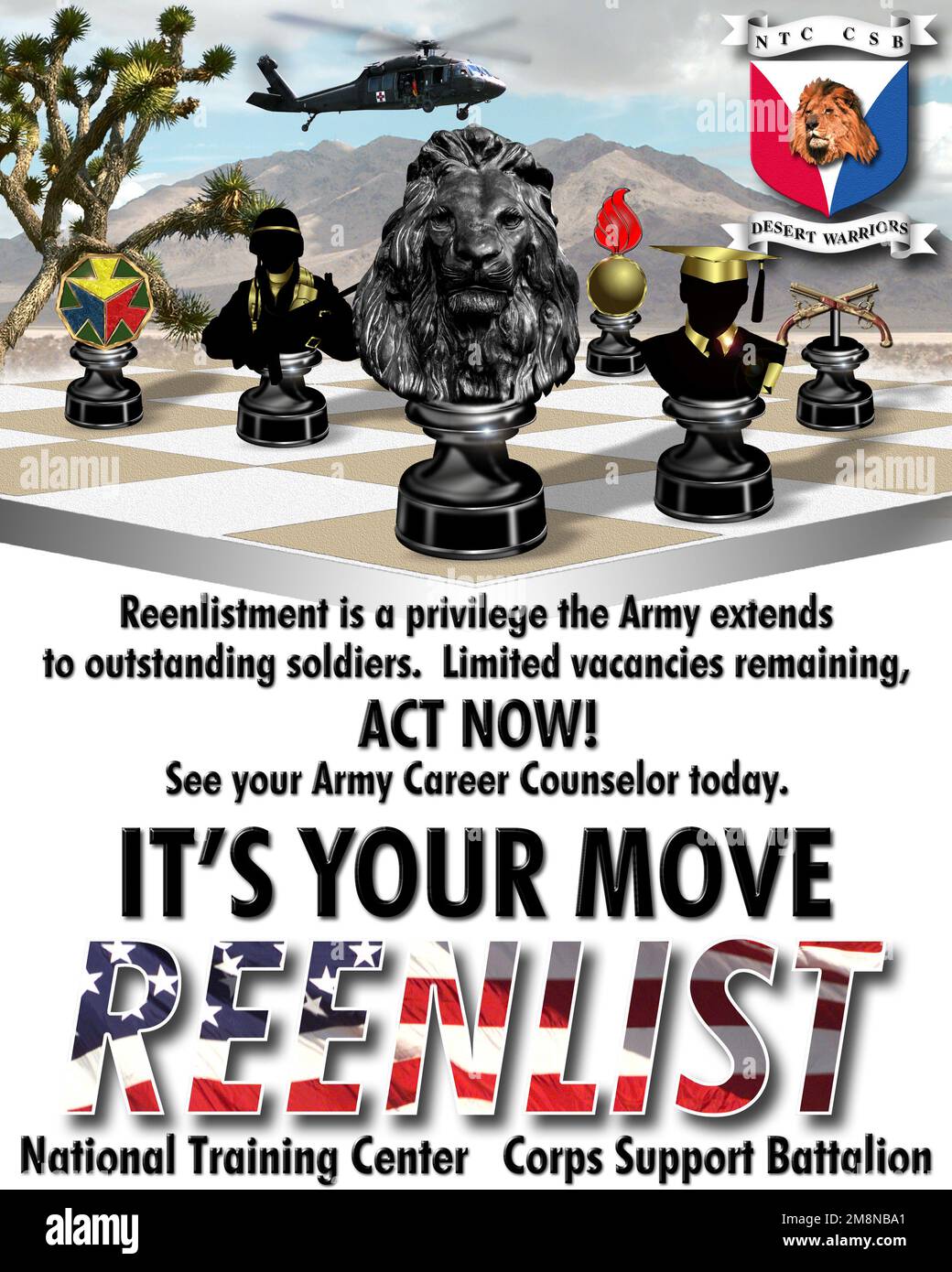 National Training Center, Fort Irwin, California, poster: National ...