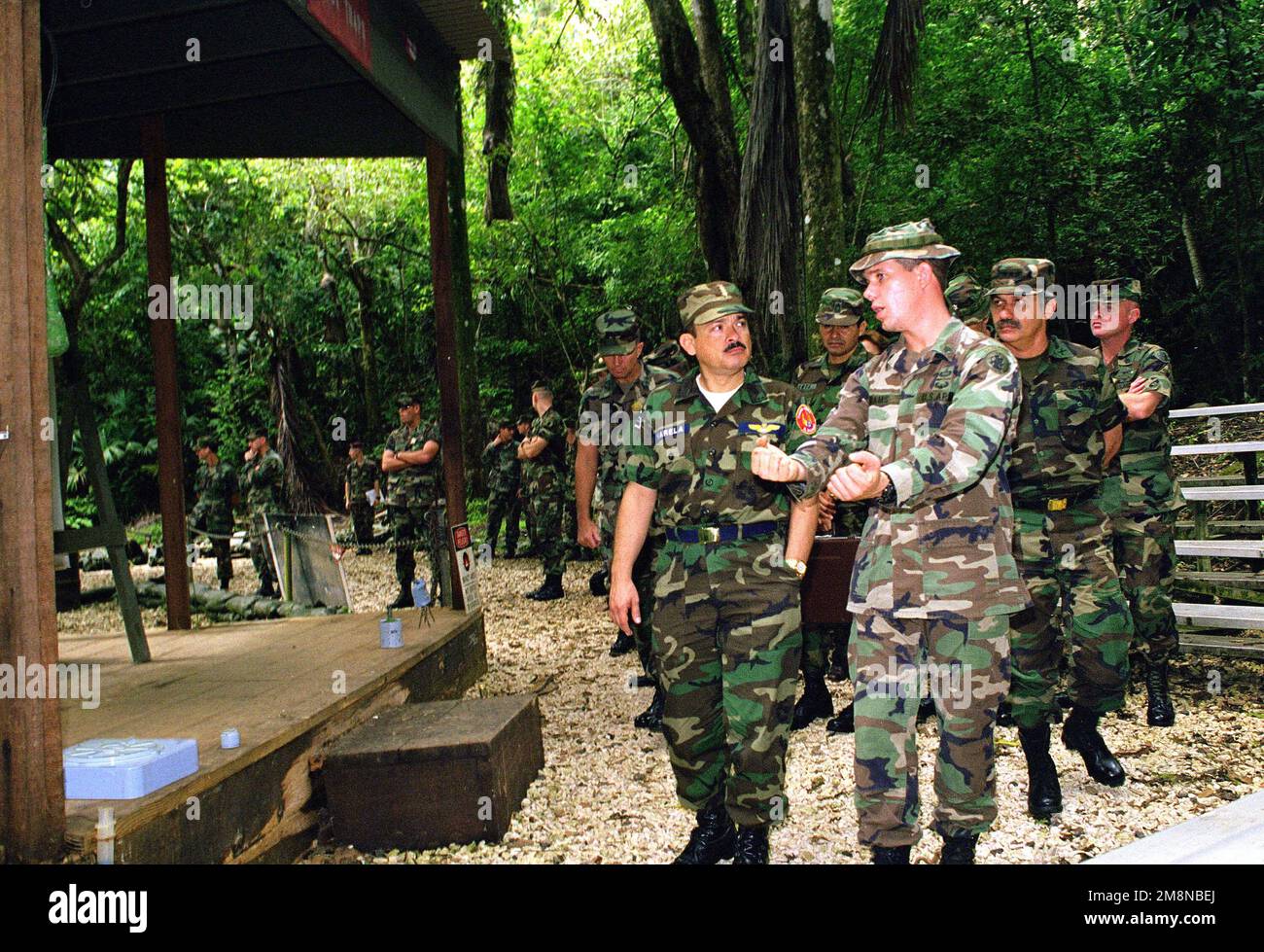 United States Army Sergeant Jeffrey Adams, instructor, A Company, Joint ...