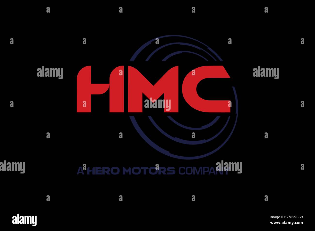 Hero Motors Company, Logo, Black background Stock Photo - Alamy