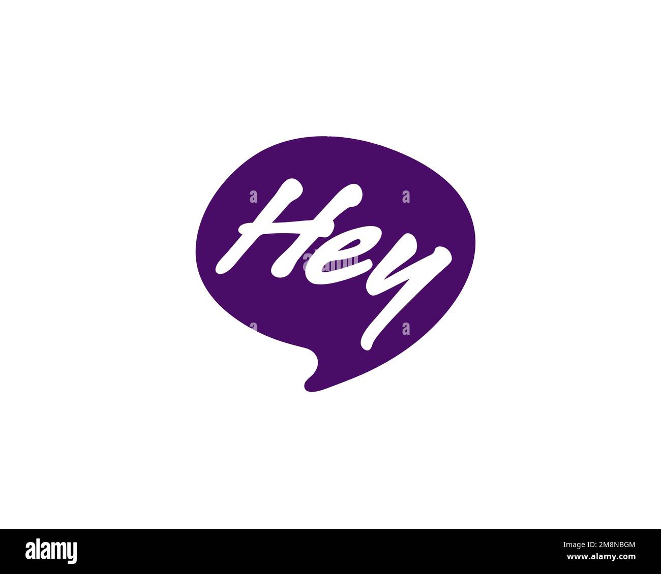 Hey company, rotated logo, white background B Stock Photo - Alamy