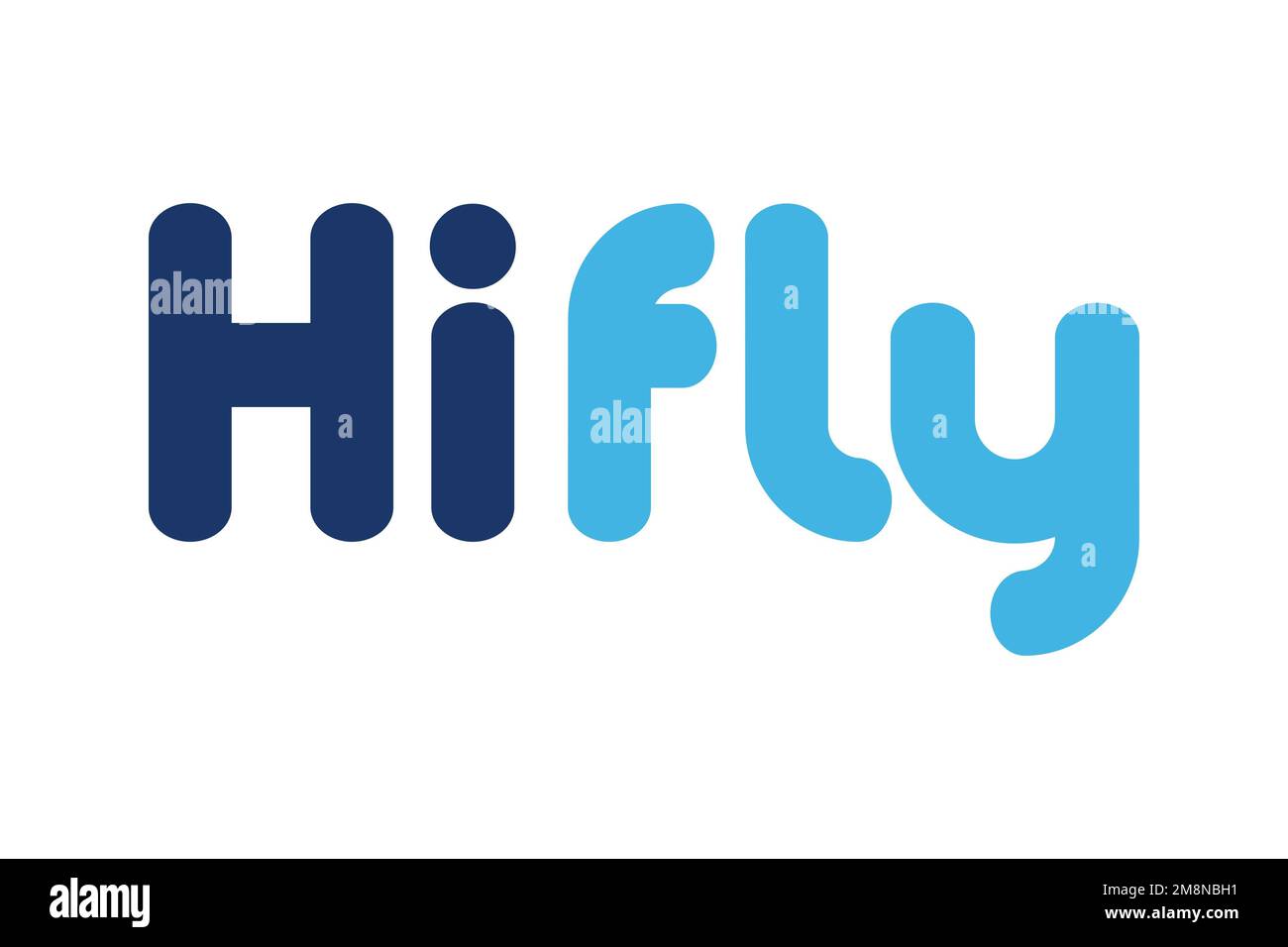 Hi Fly Malta, Logo, White background Stock Photo - Alamy