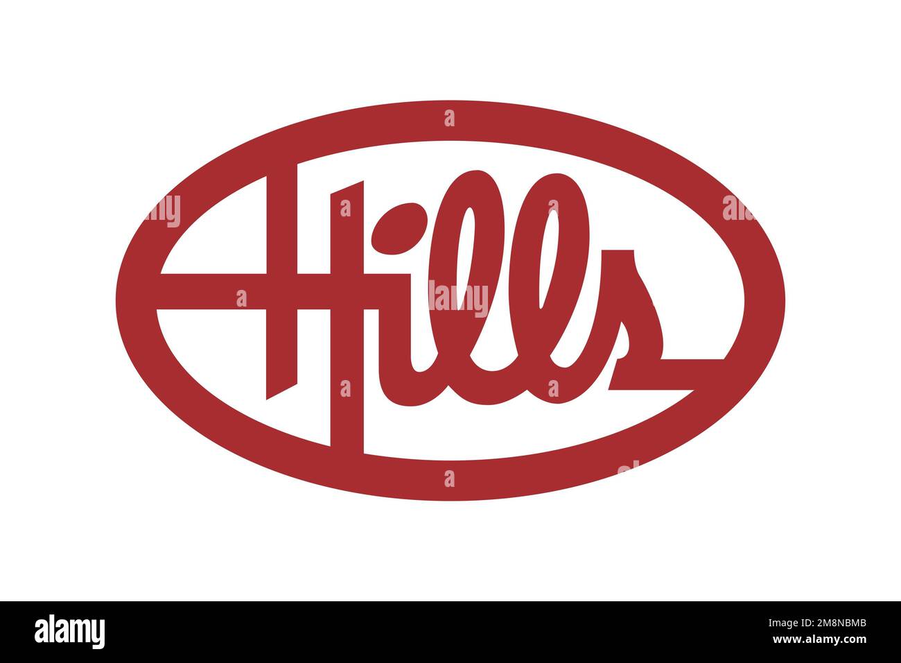 Hills store, Logo, White background Stock Photo - Alamy