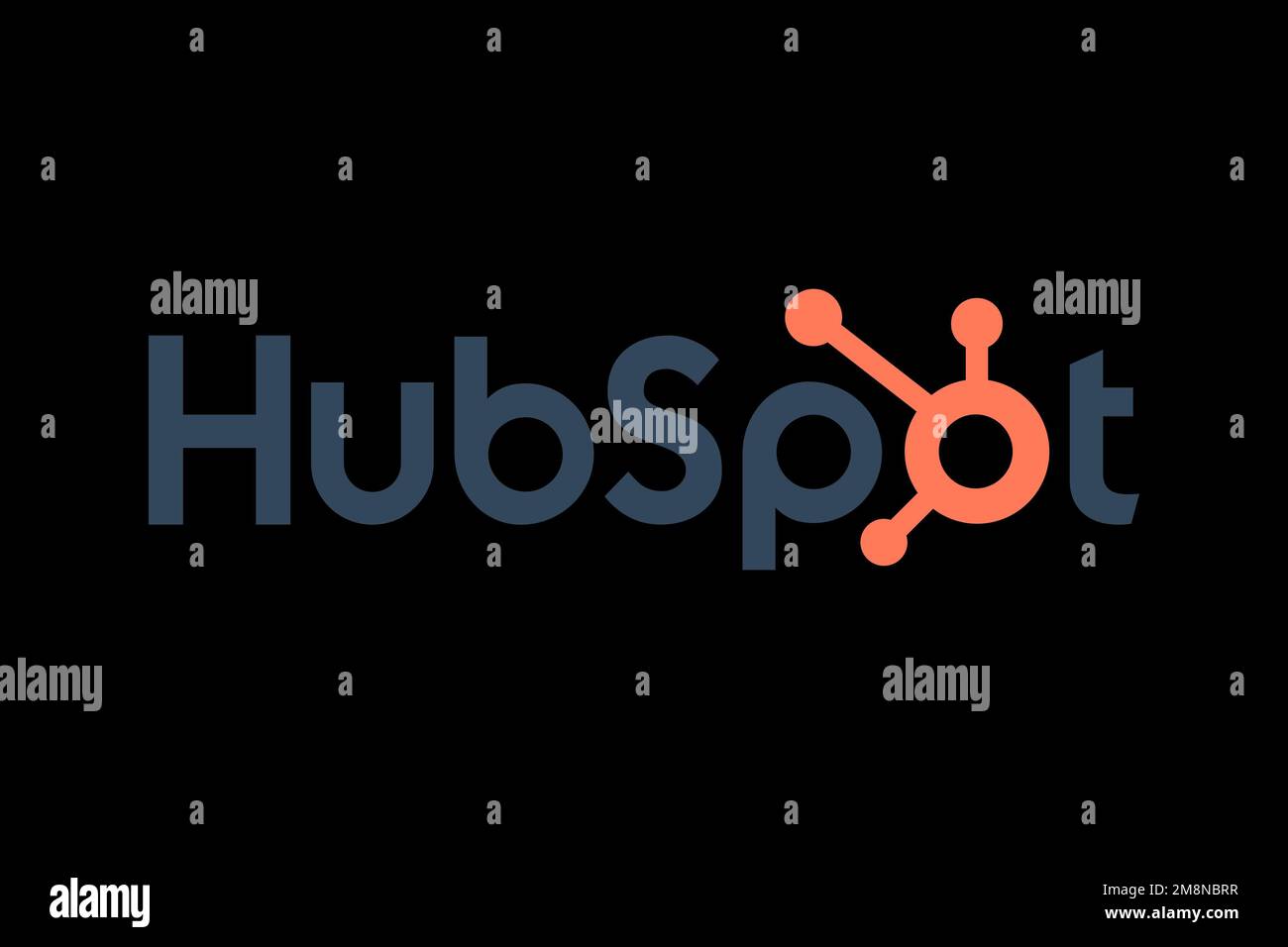 HubSpot, Logo, Black background Stock Photo - Alamy